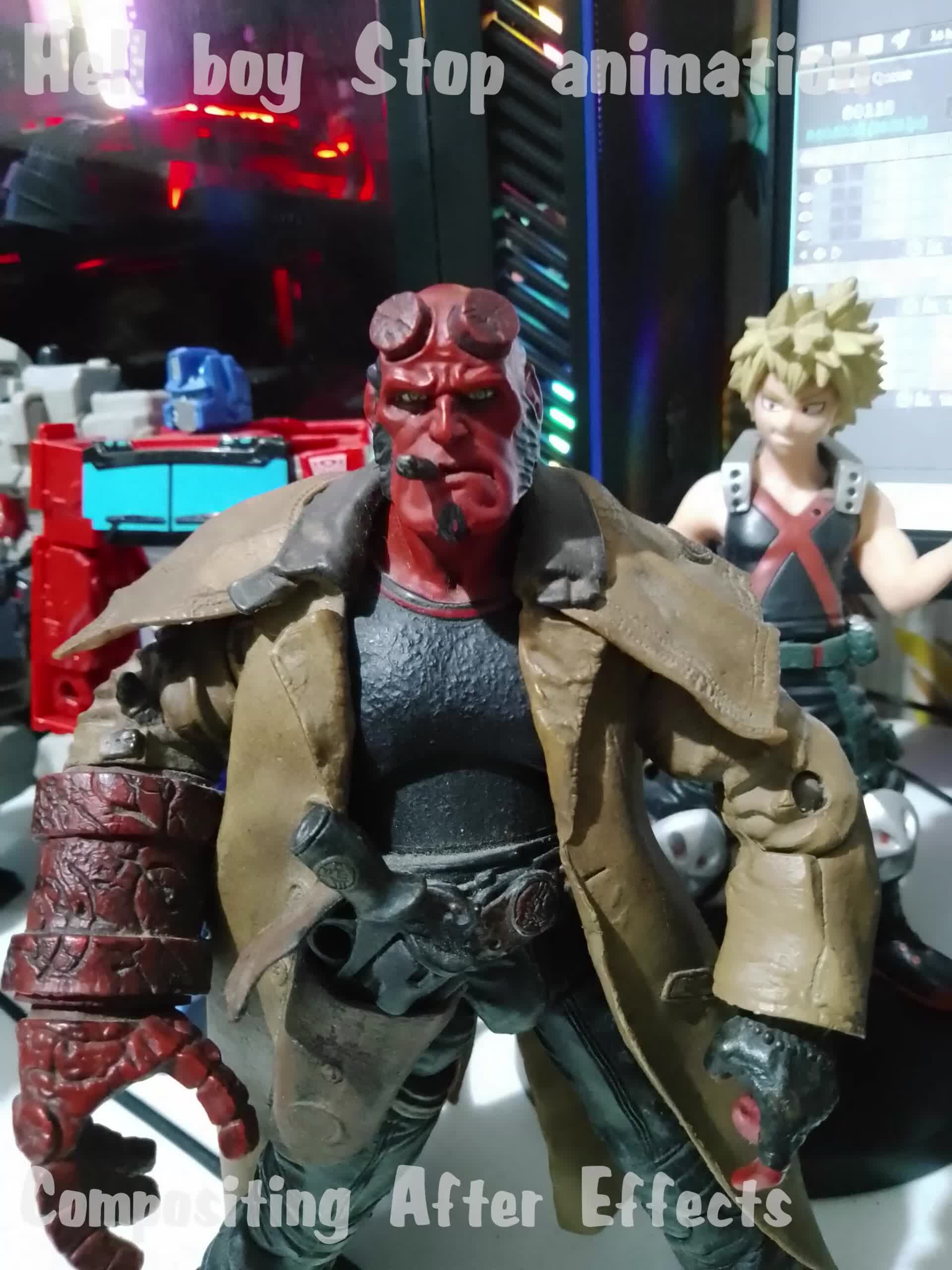 ArtStation - HELLBOY take me to your heart dance challenge