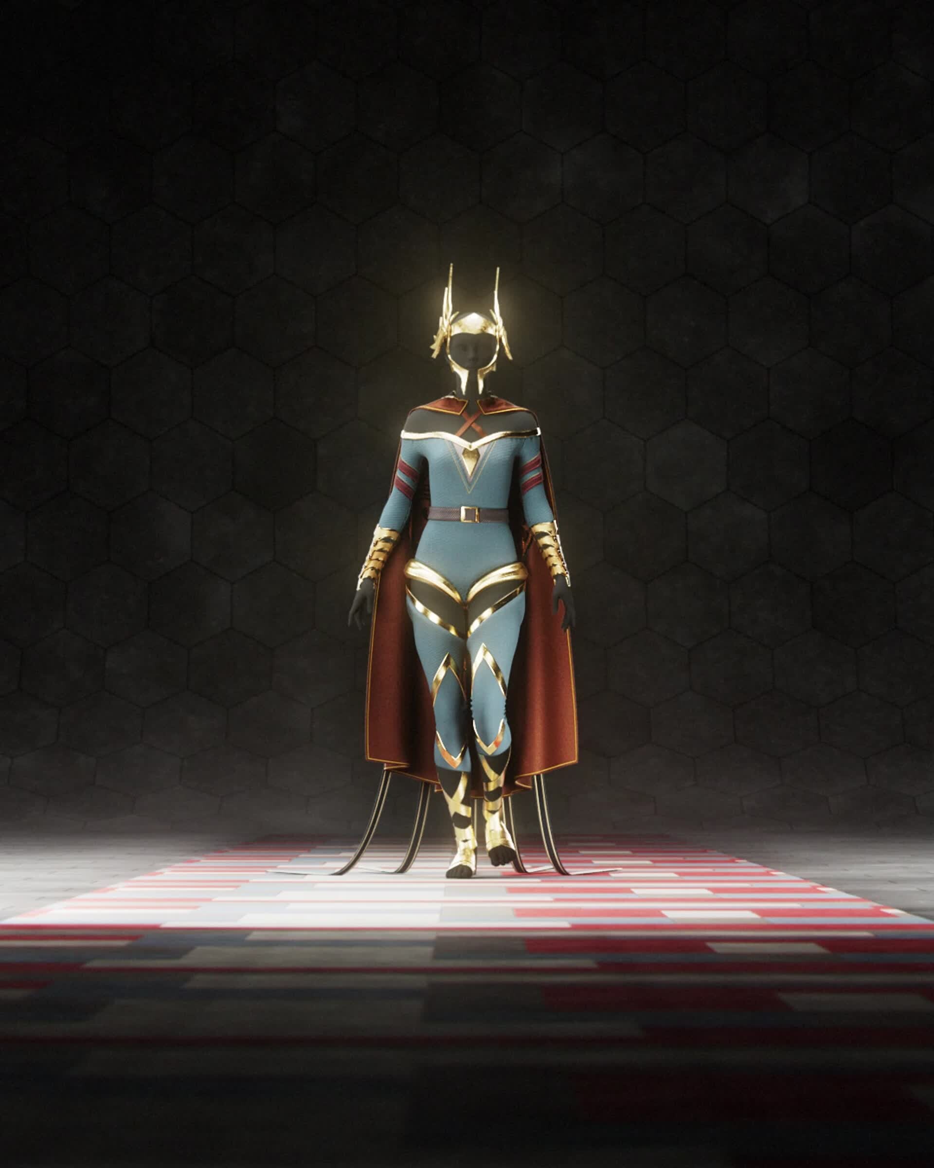 ArtStation - Heroic cloth simulation