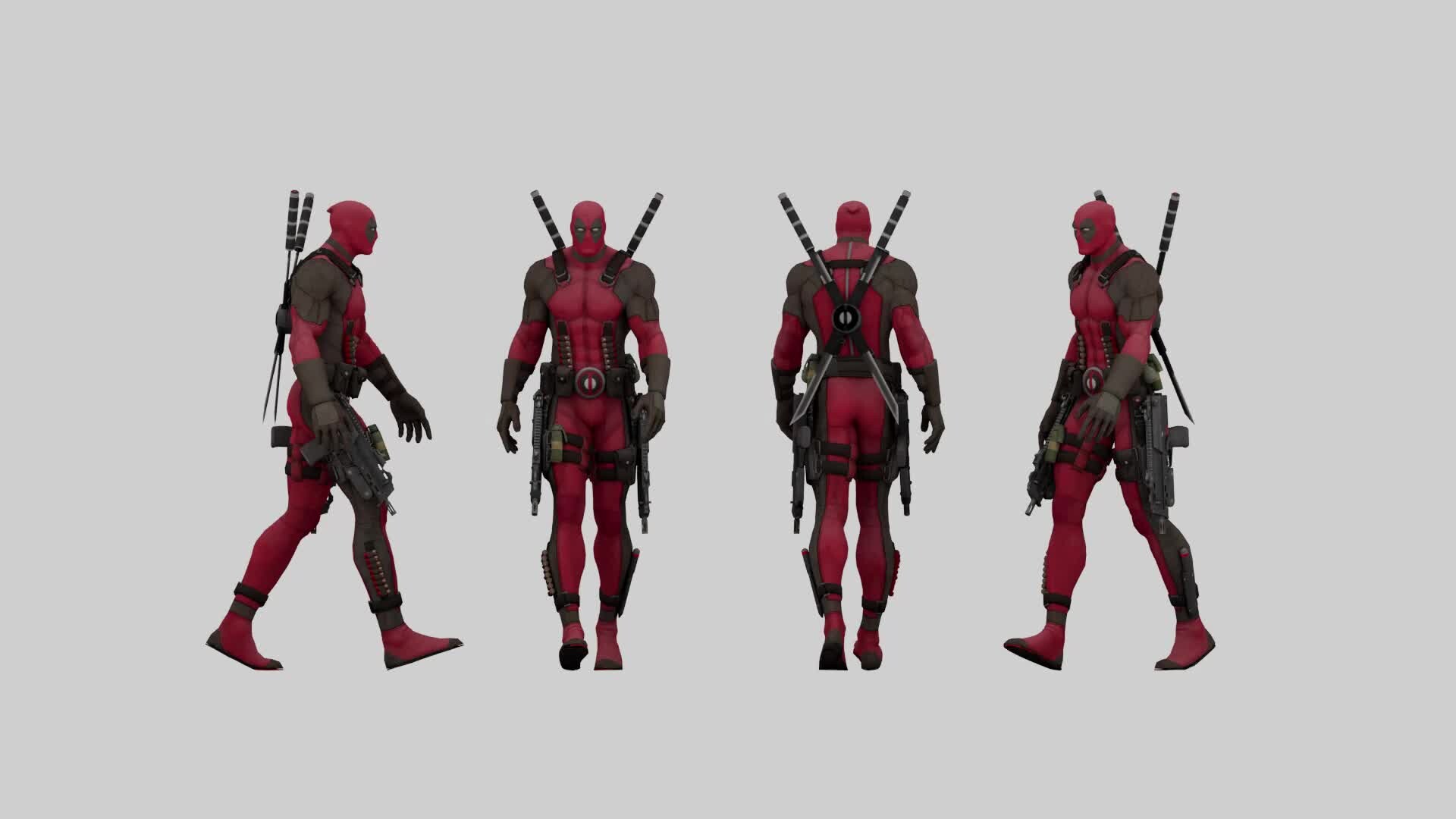 ArtStation - Deadpool Walk