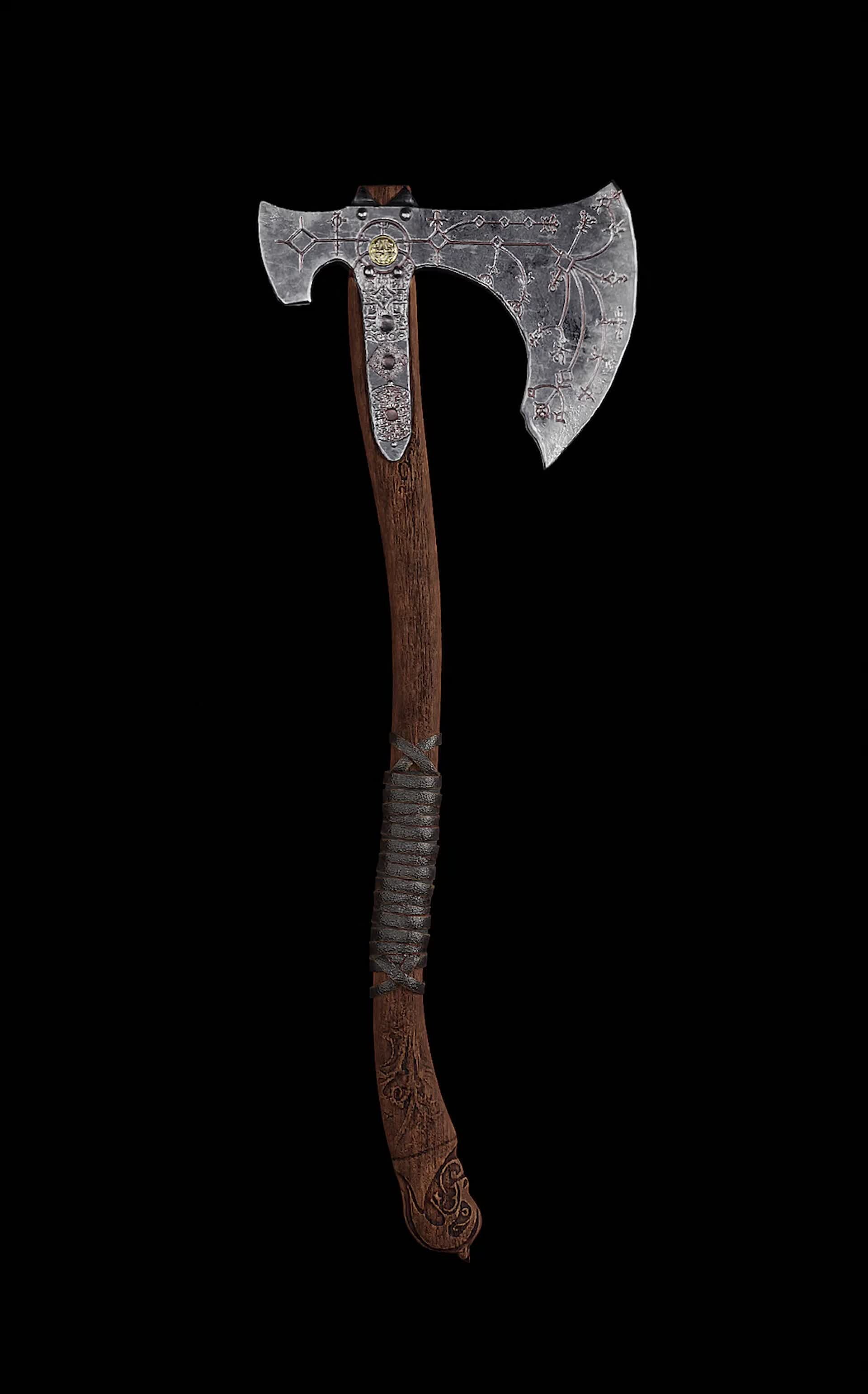 ArtStation - Leviathan Axe - Game Asset