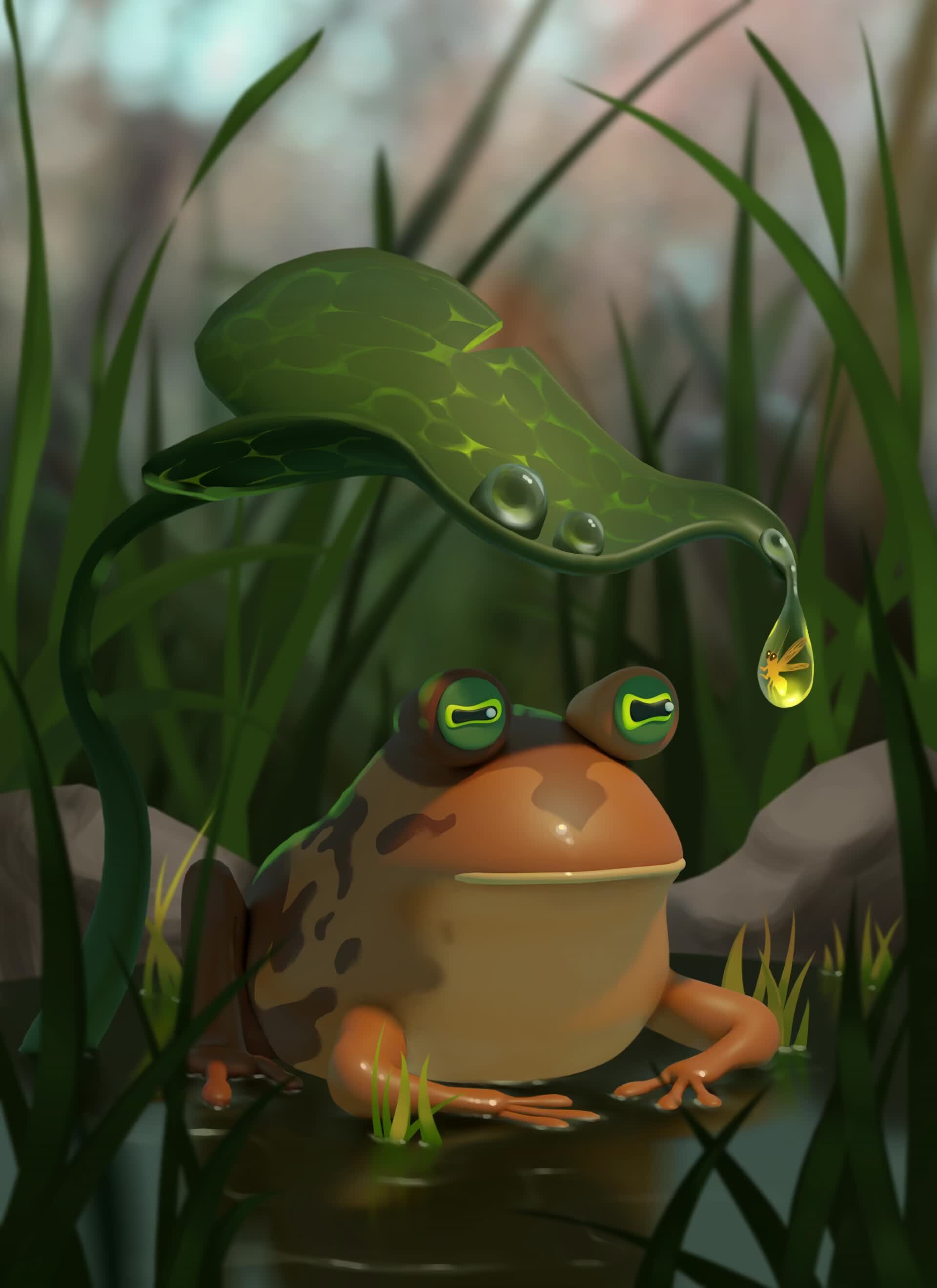 ArtStation - Hypno Toad