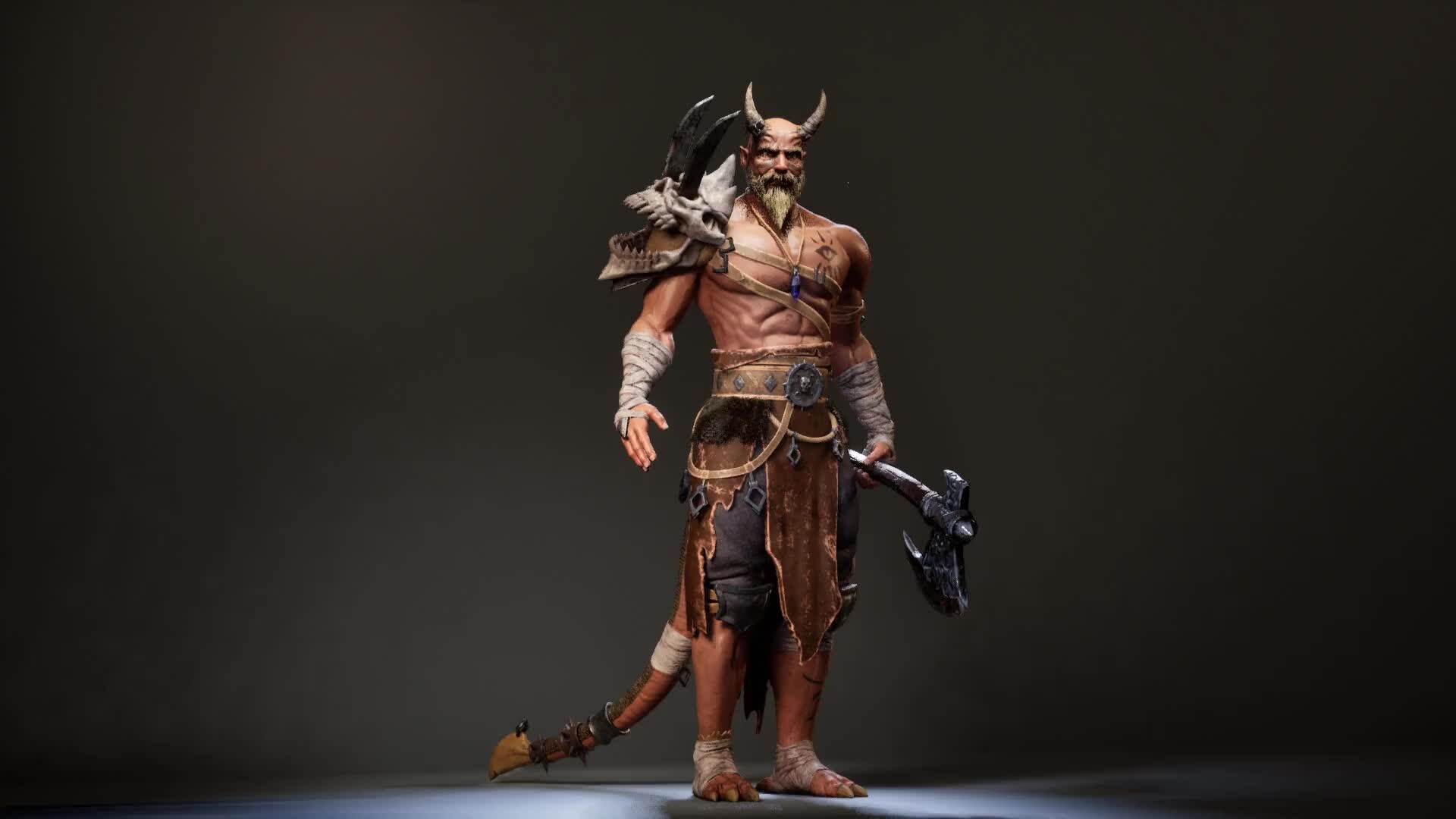 ArtStation - Thyros (based on a tutorial by Abe Leal)