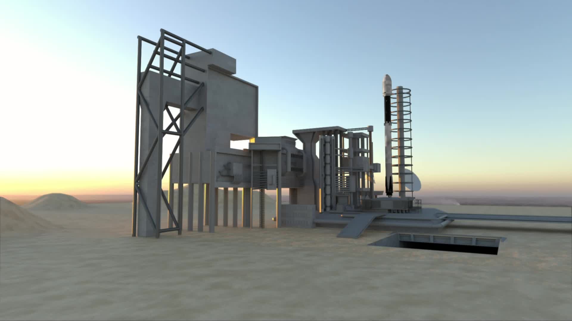 ArtStation - Rocket Launch Simulation