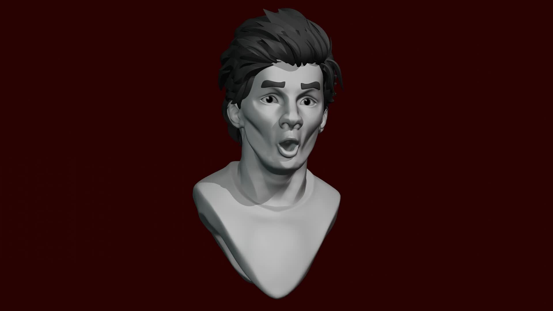 ArtStation - Sang Tran Sculpting Portrait Study