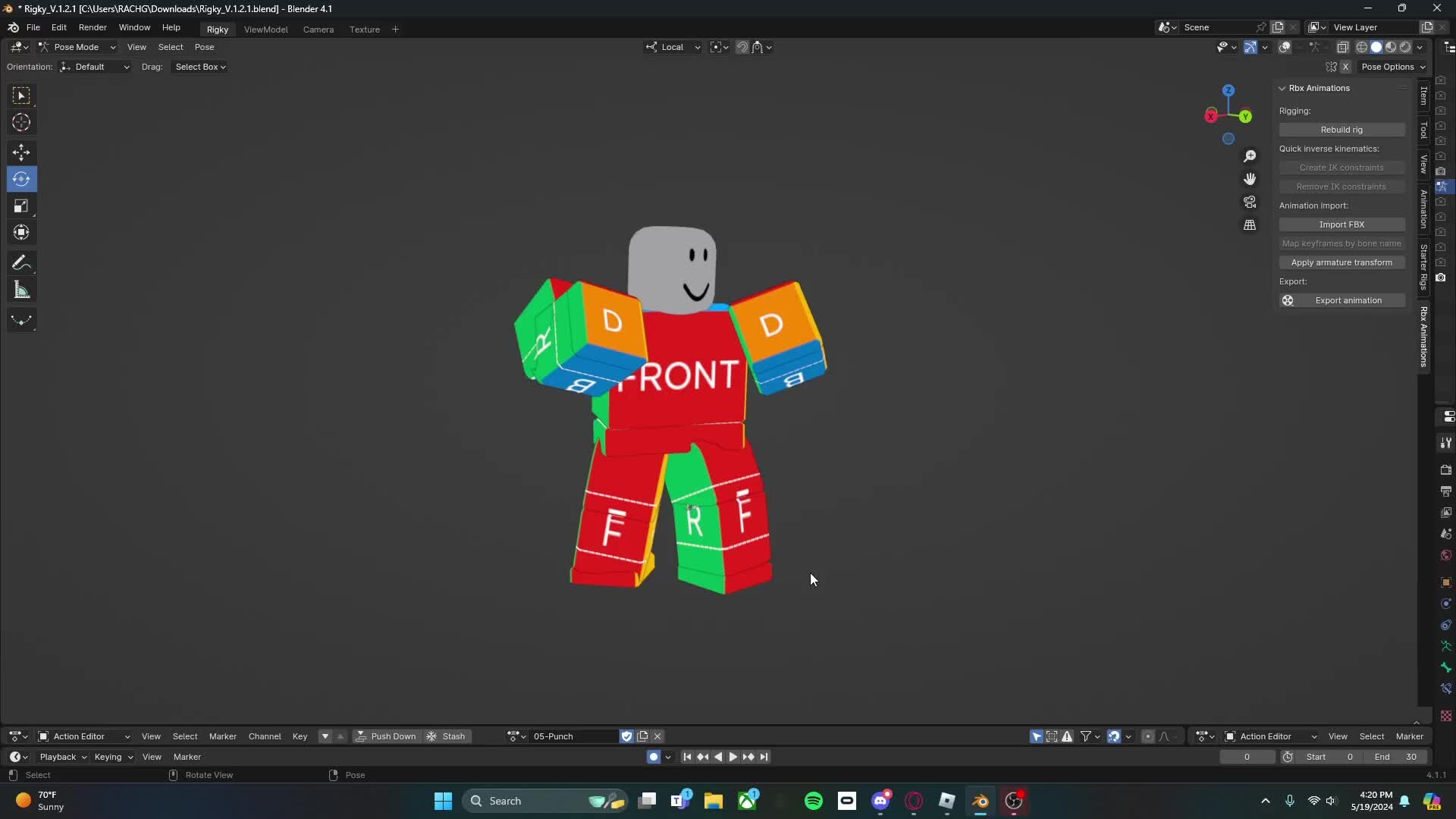 ArtStation - mid punch