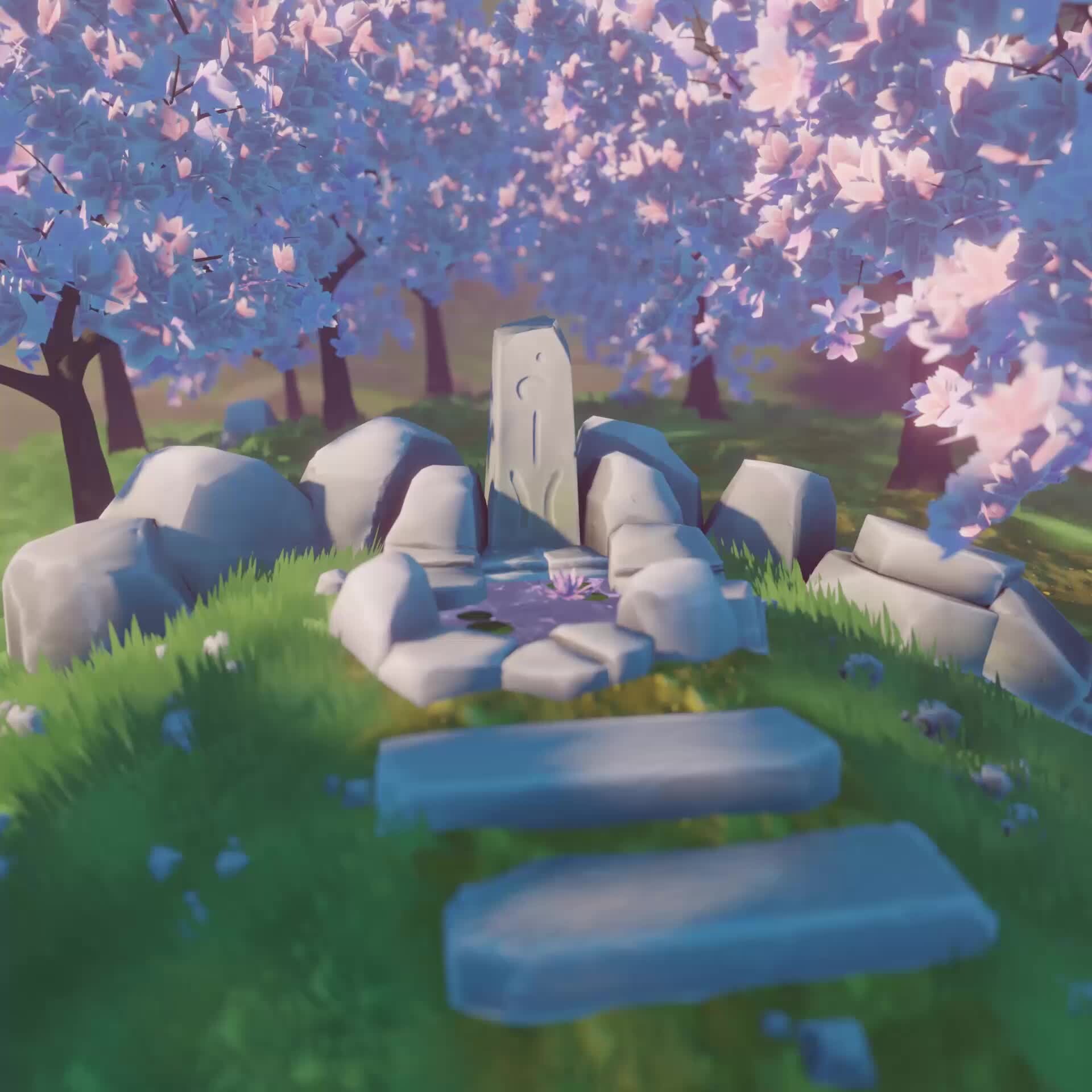 ArtStation - Sacred Sakura Altar