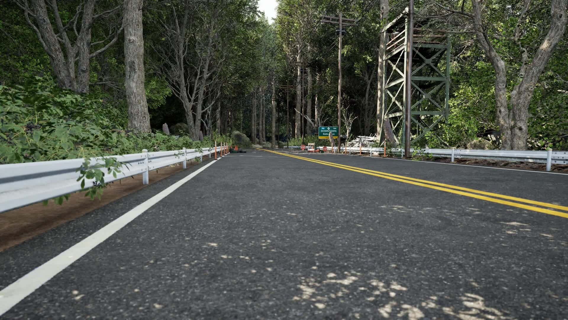 ArtStation - Building Roads and Basics: My Fourth Study in UE5