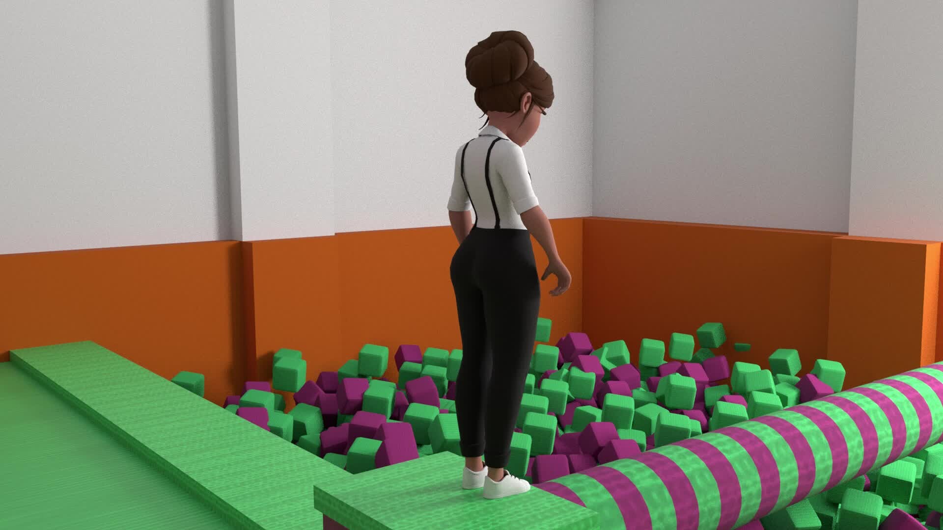 ArtStation - Log Slip Animation