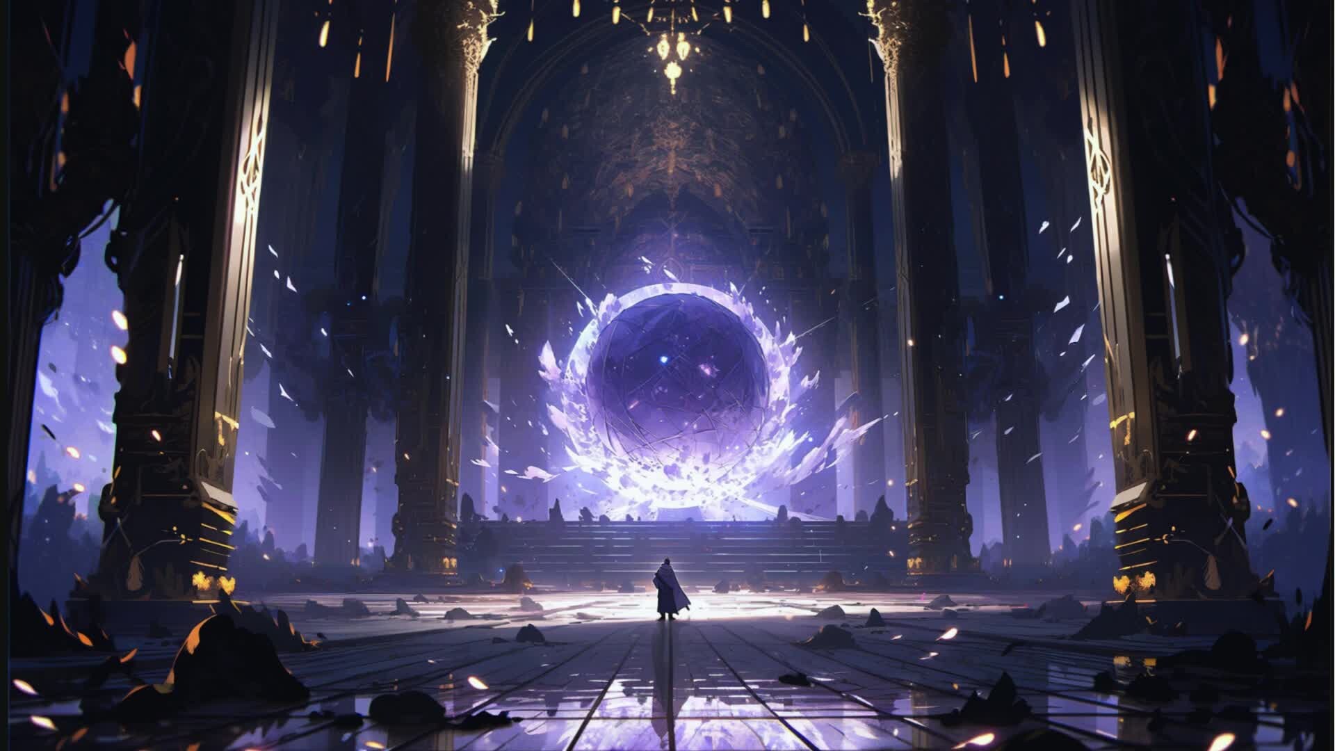 ArtStation - Game Magic Card UI Design & Level Design | VFX animation