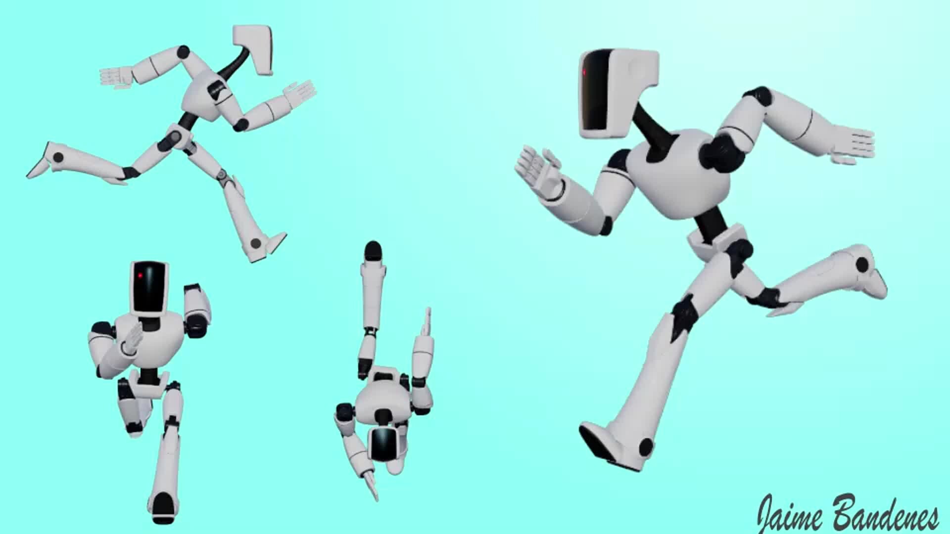 ArtStation - Pal-Bot Running cycle