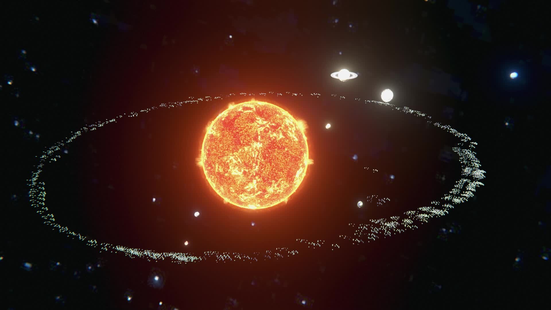 ArtStation - The Solar system