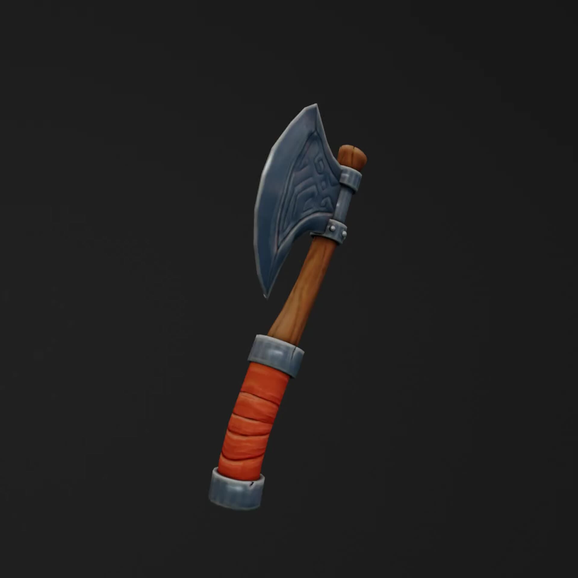 ArtStation - Hand painted axe