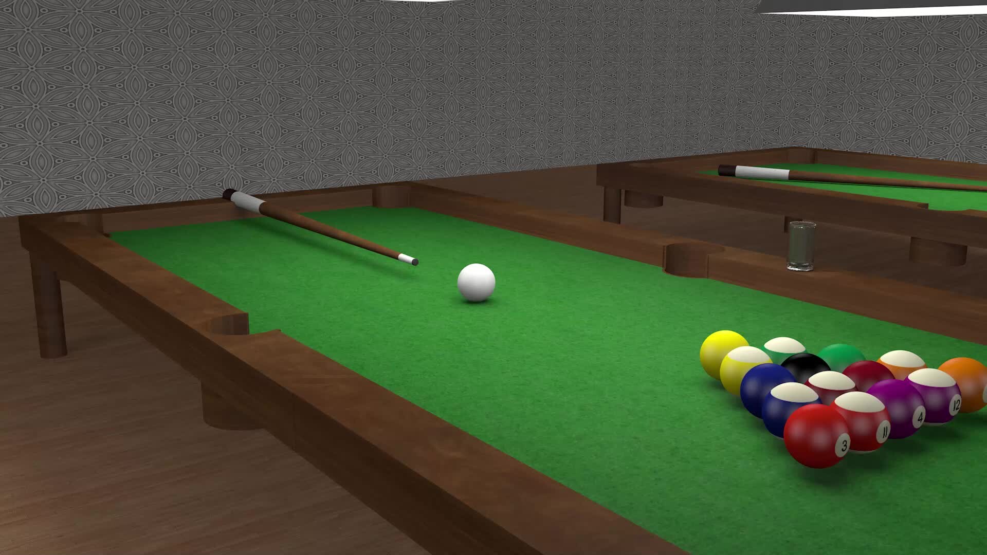 ArtStation - Pool Table