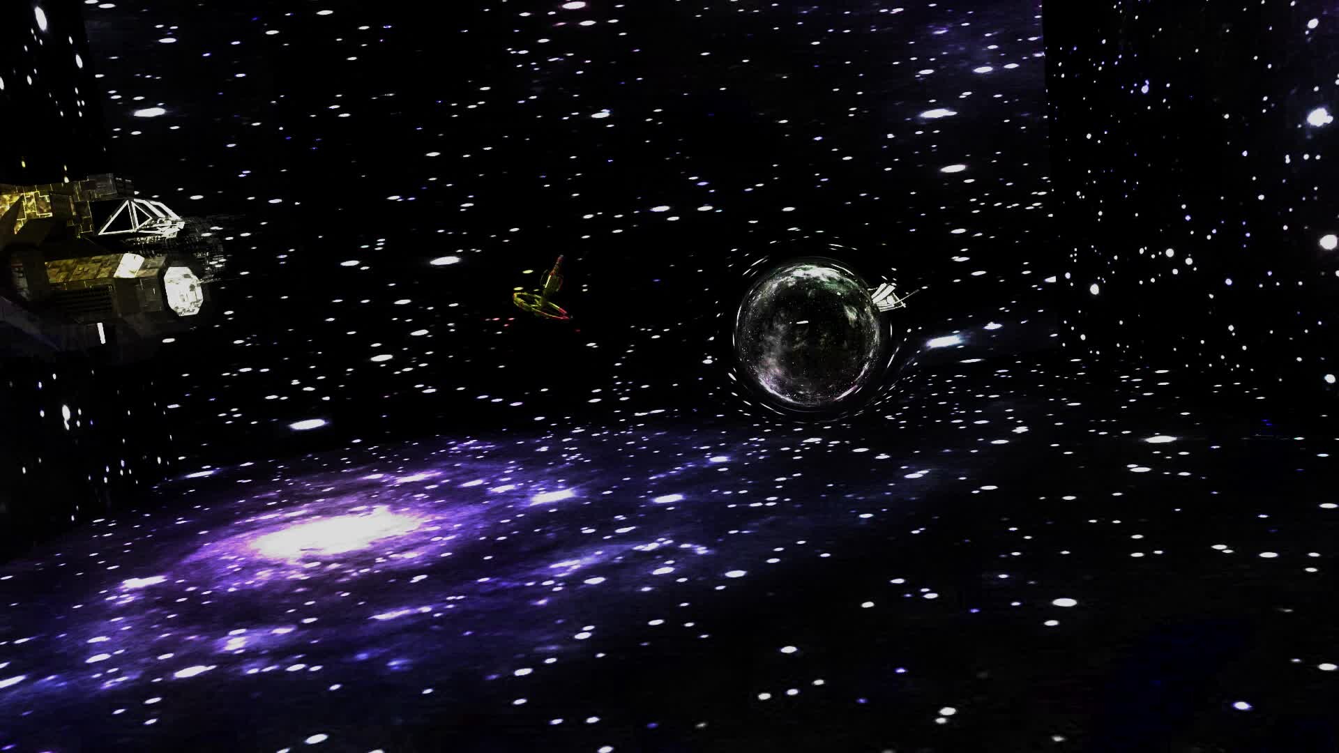 ArtStation - space scene