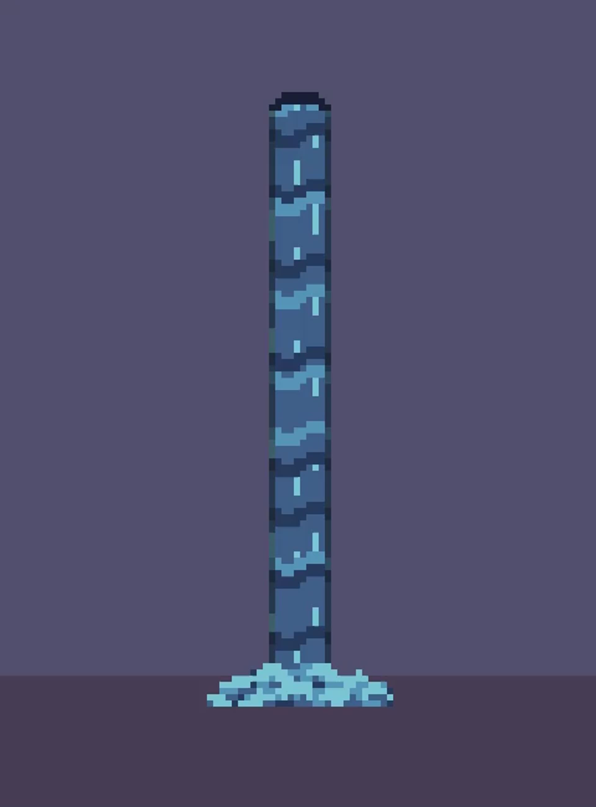 ArtStation - Pixel Art Water Flow Animation