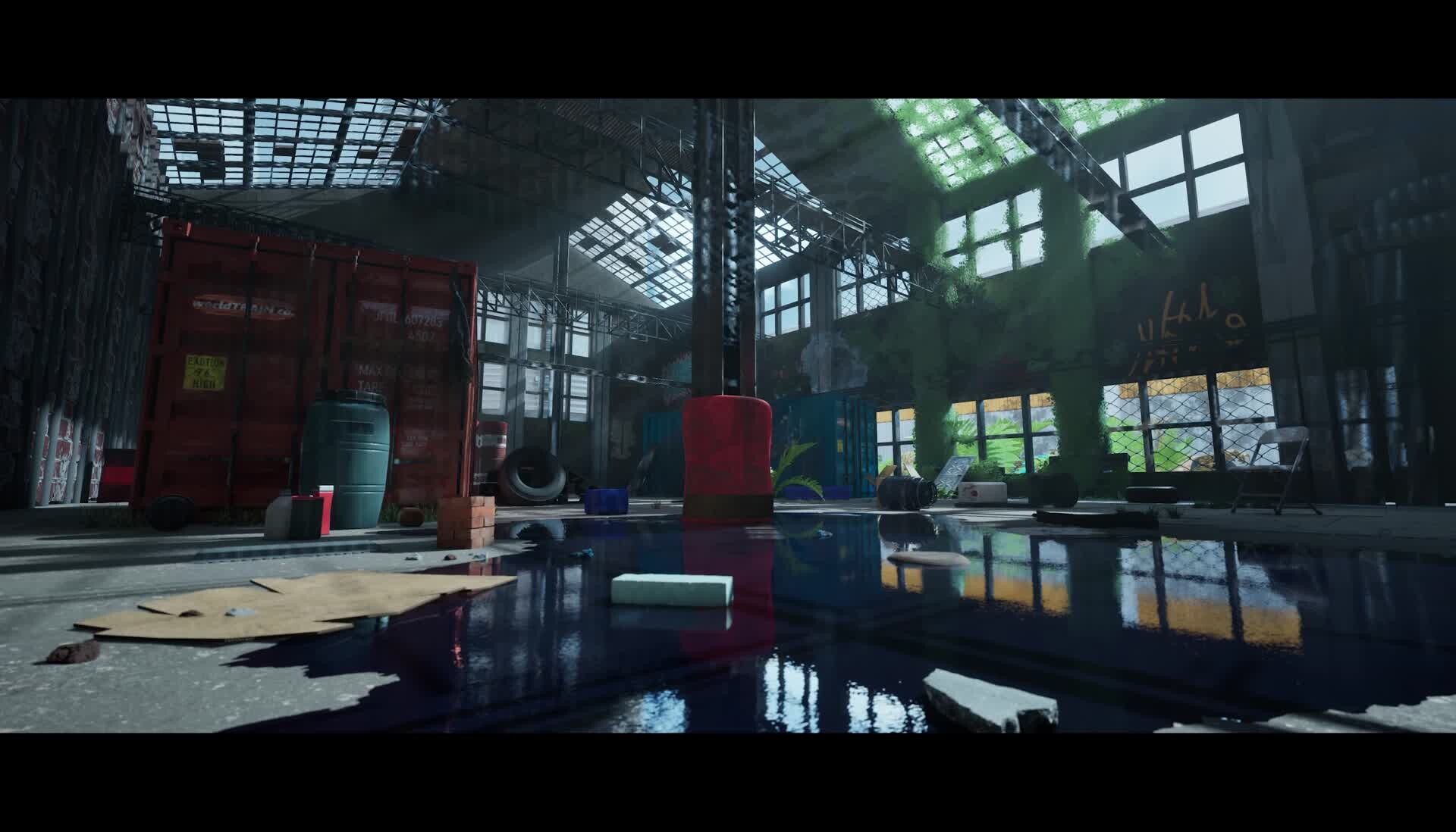 ArtStation - Abandoned Warehouse