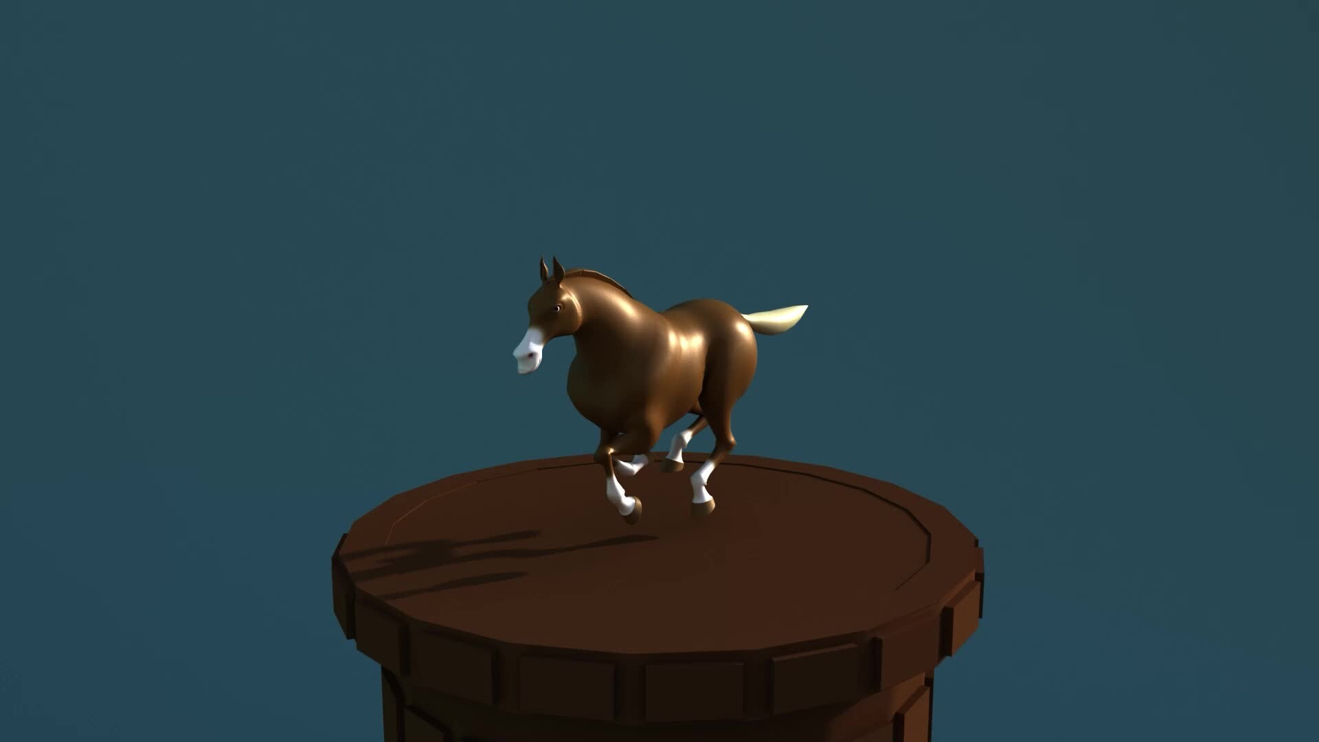 ArtStation - Horse Run Animation
