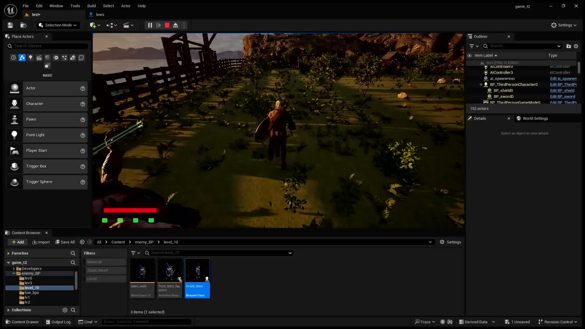 ArtStation - first tpp game in unreal engine