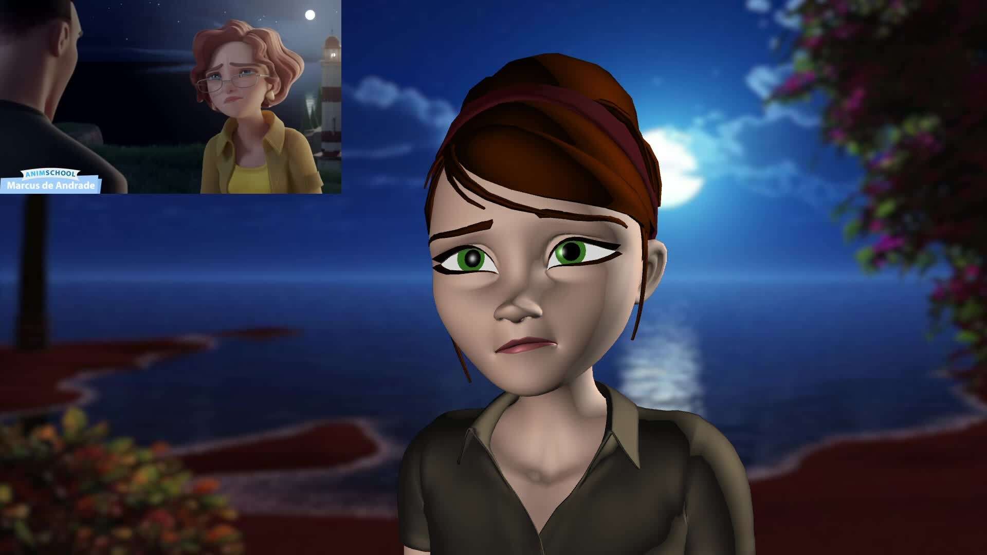 ArtStation - 3D Facial Acting Animation with Reference