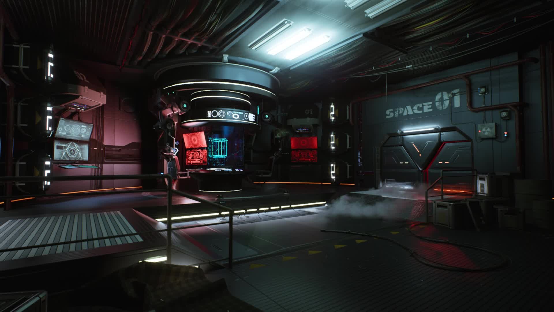 ArtStation - Space Station Emergency, UE5 Environment