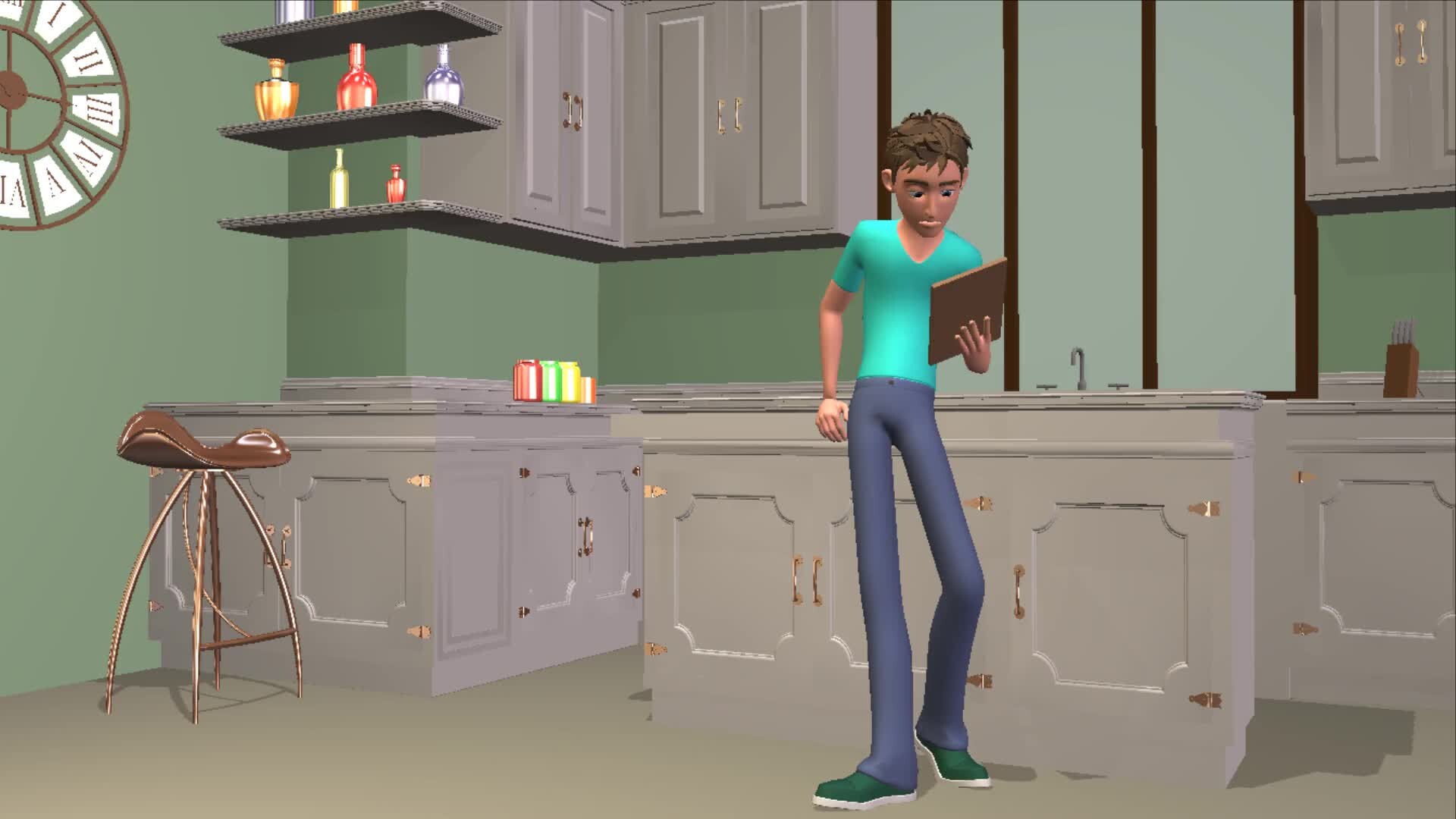 ArtStation - "Brain Damage" Acting Shot