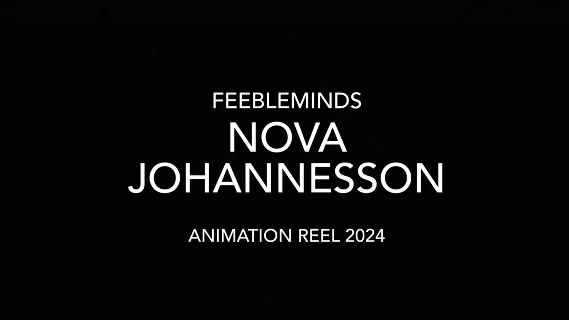 ArtStation - Feeble Minds internship animation reel