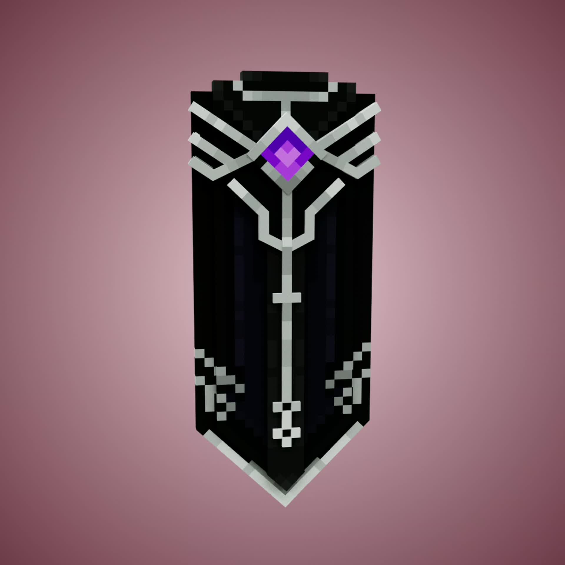 ArtStation - Black Shield Voxel