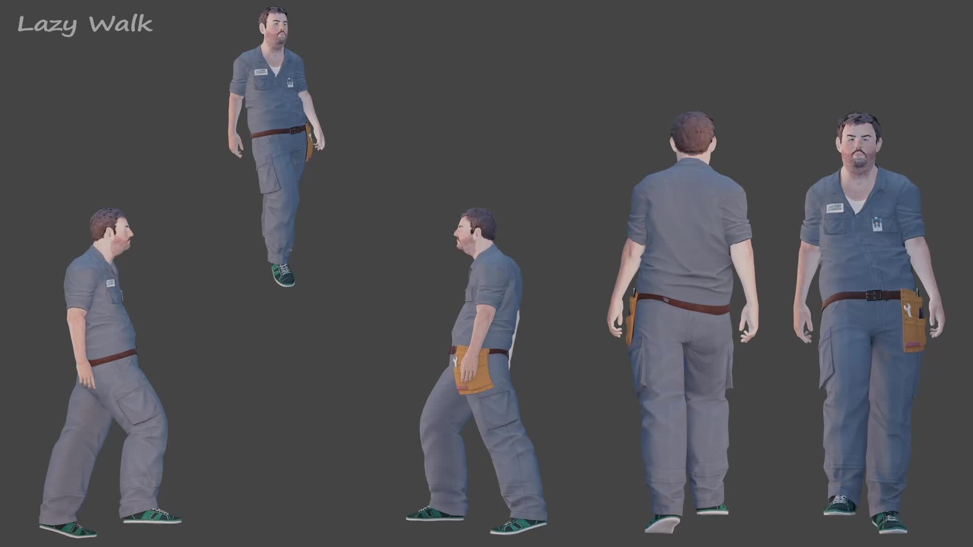 ArtStation - Lazy Walk