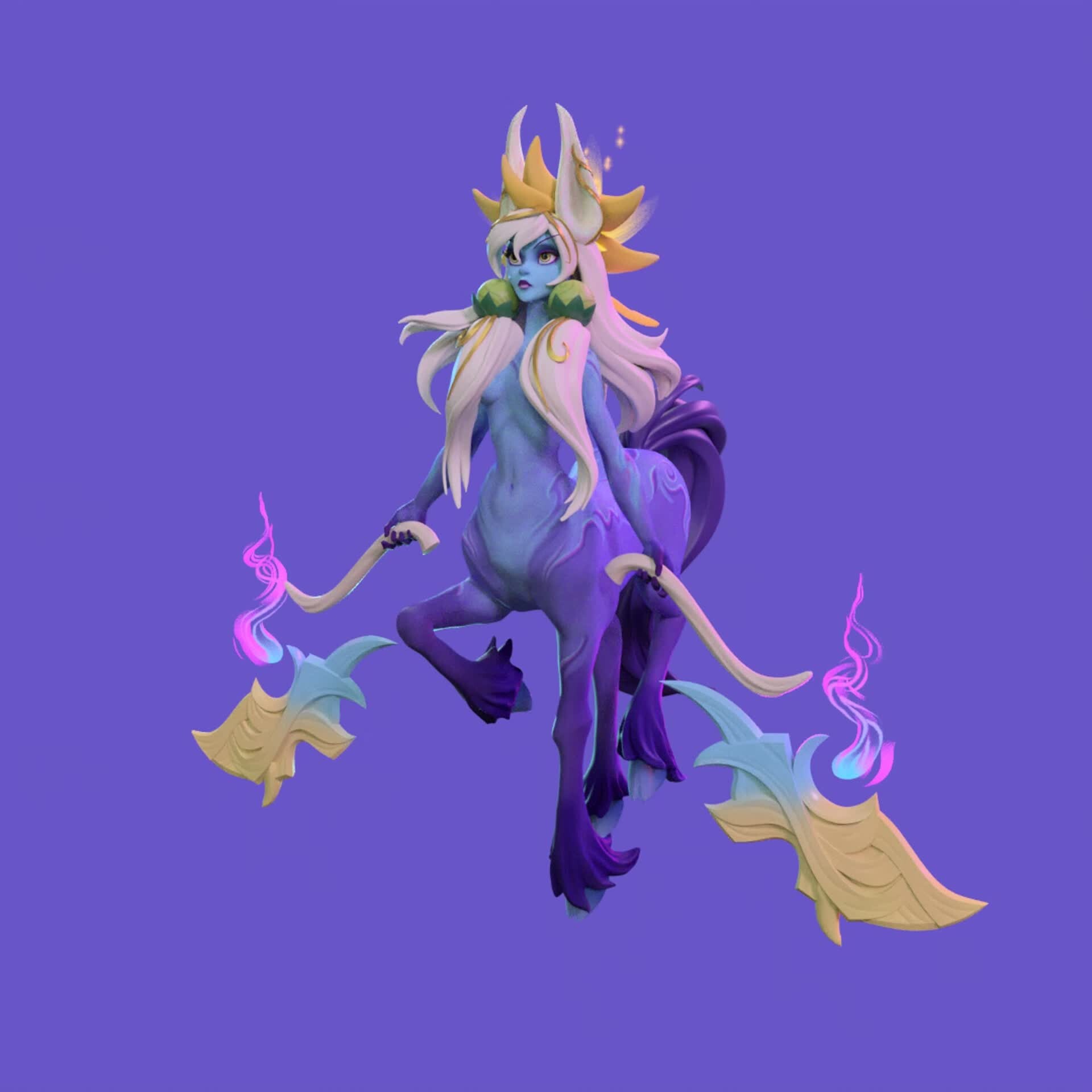 ArtStation - Centaur Assassin ''Lillia''