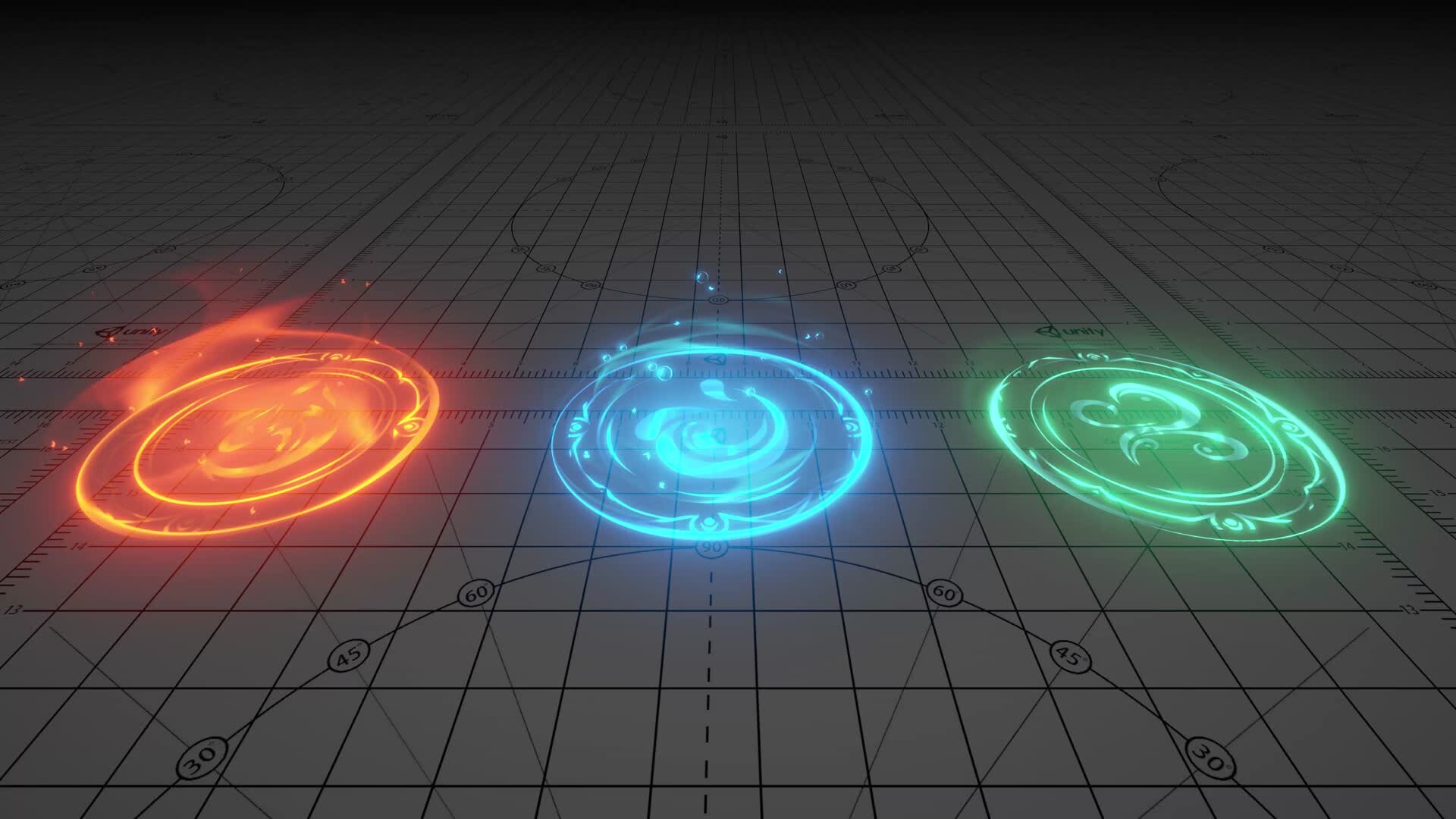 ArtStation - Elemental Auras VFX