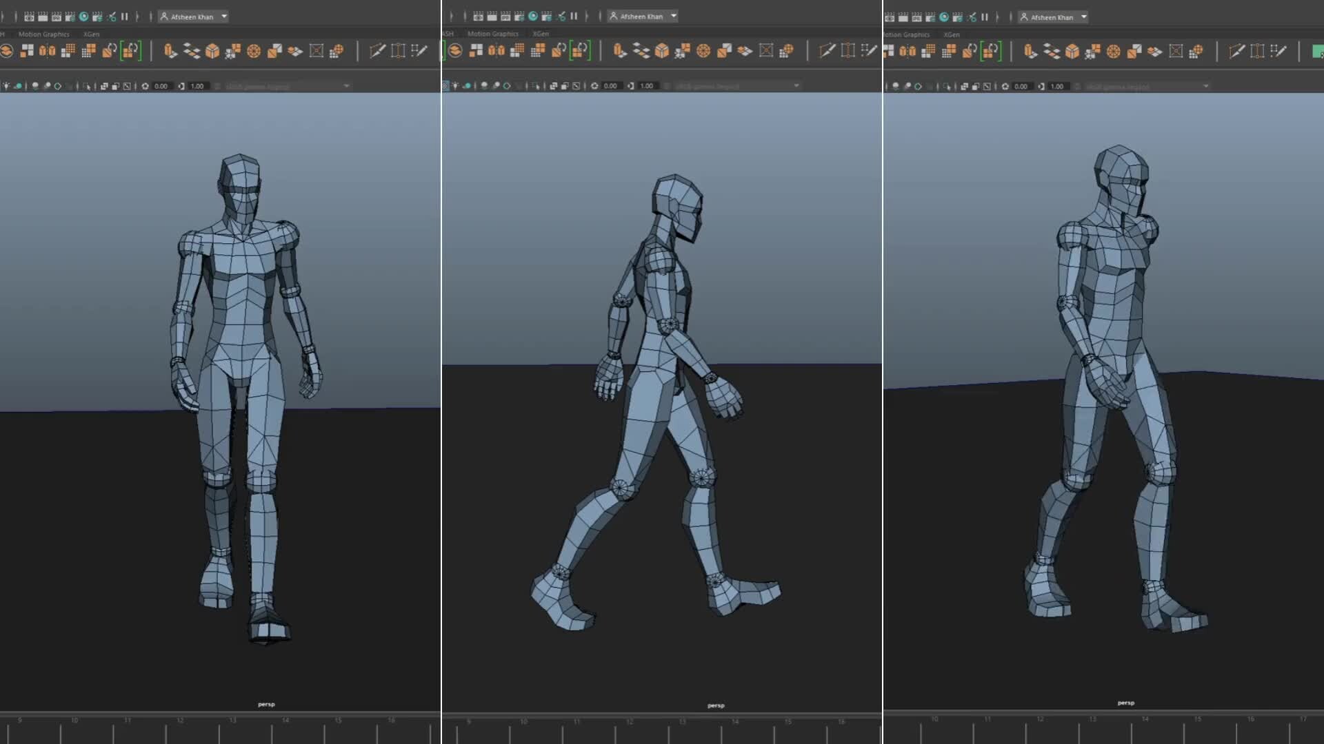 ArtStation - Walk Cycle