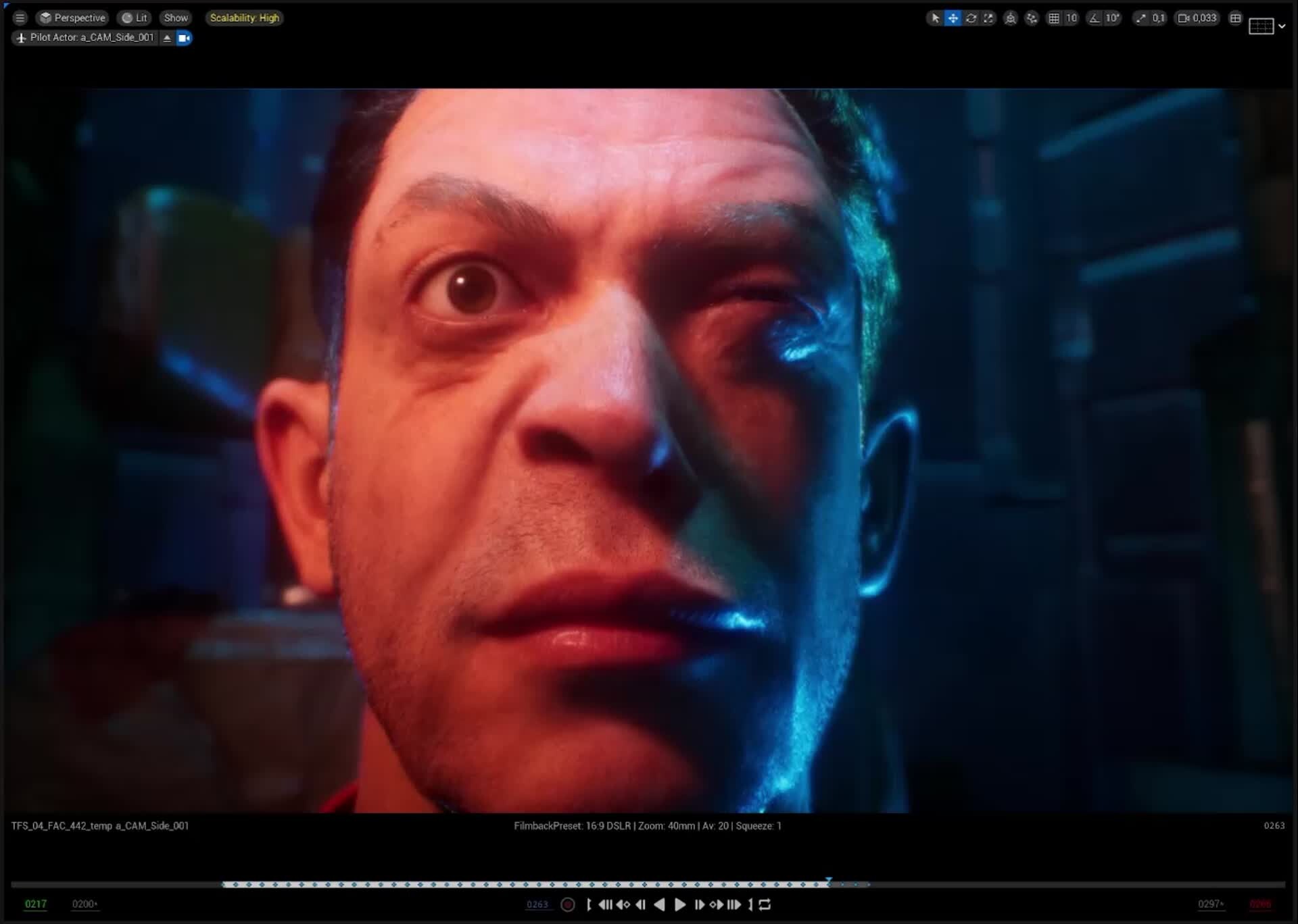 ArtStation - Unreal Engine face control rig