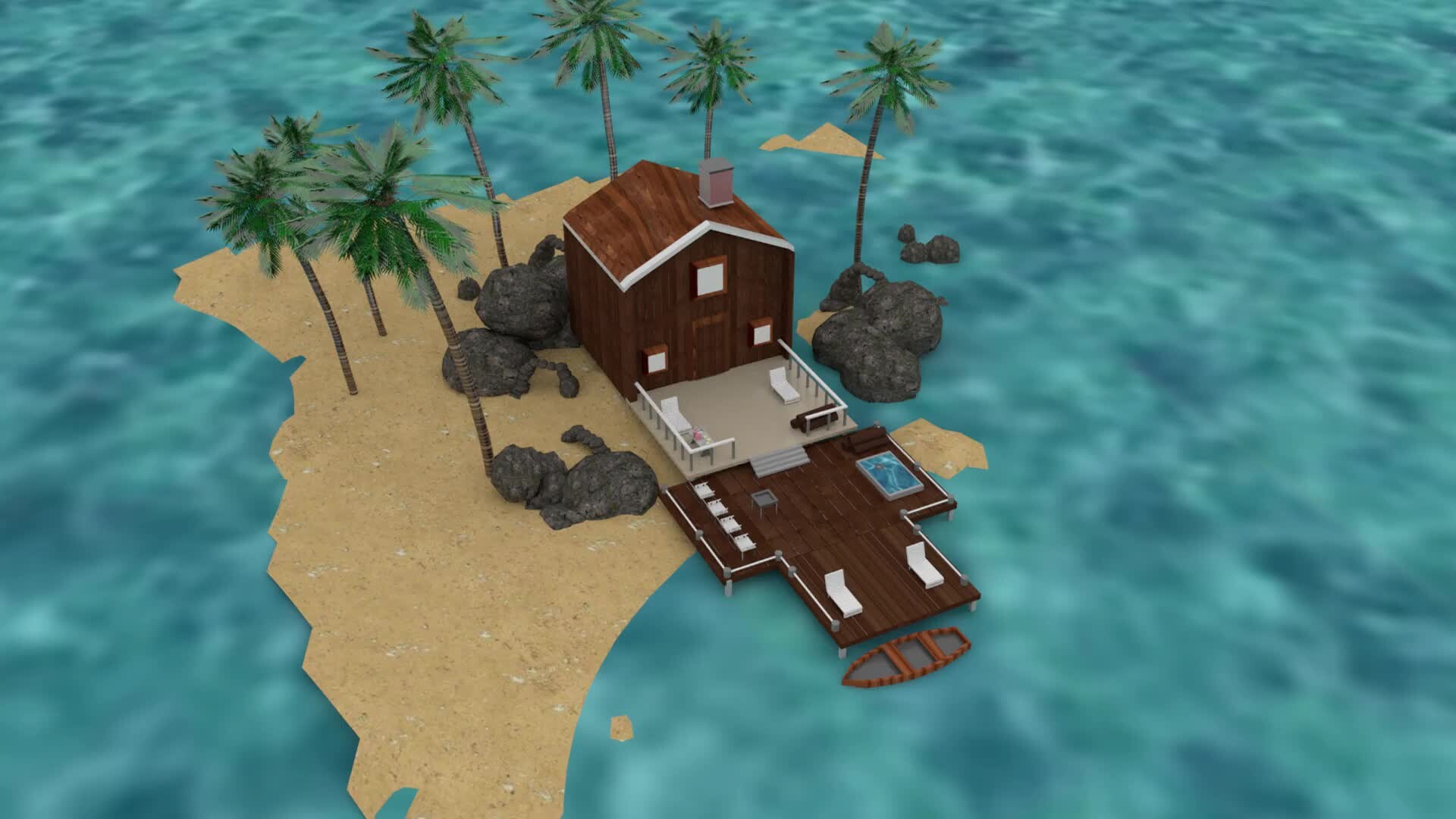 ArtStation - Summer Outdoor Scene