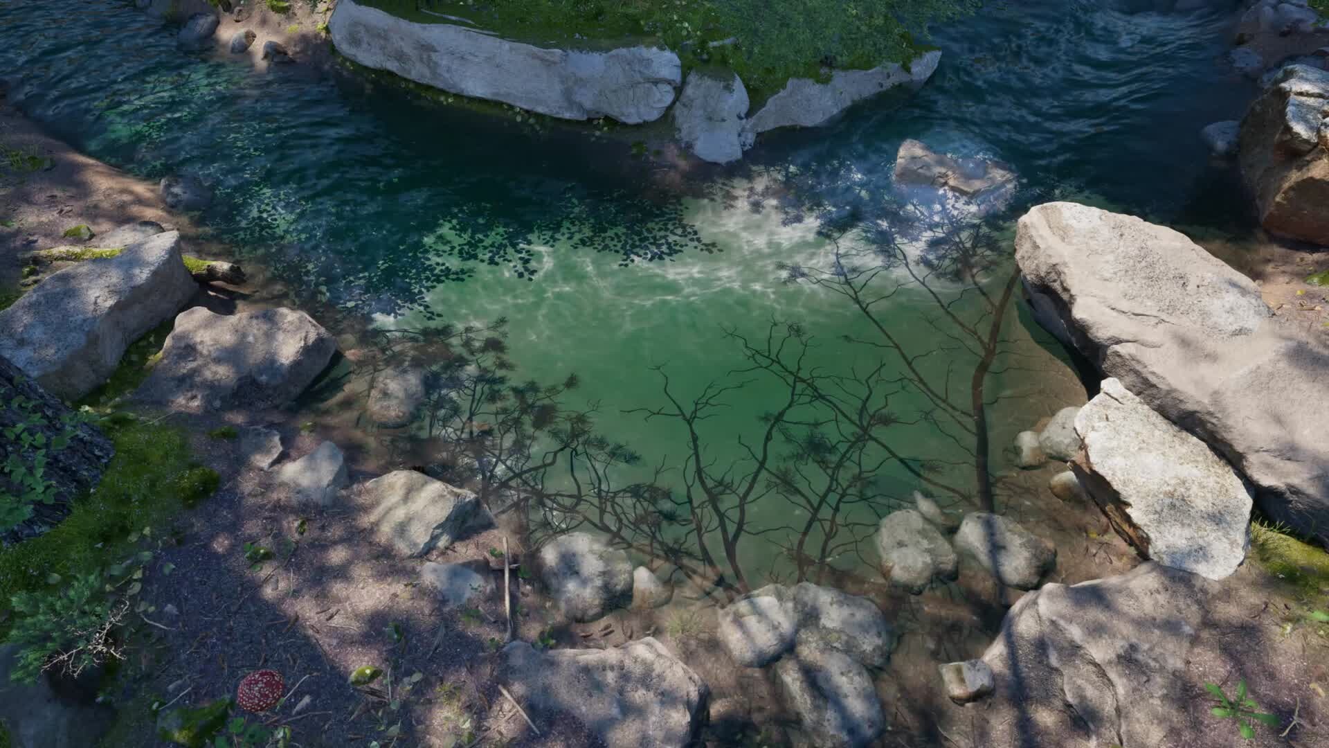 ArtStation - mountain stream