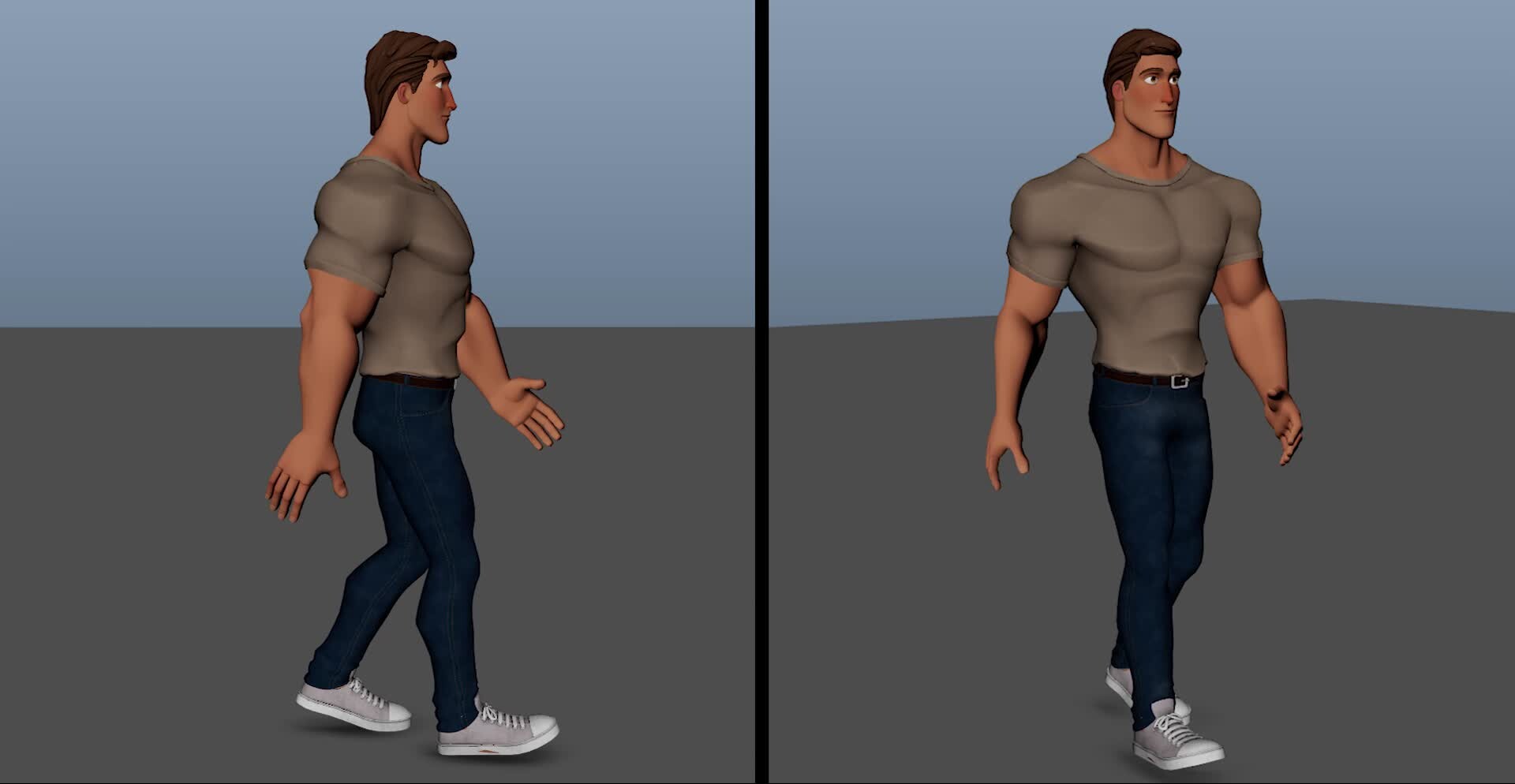 ArtStation - Human Walk Cycle