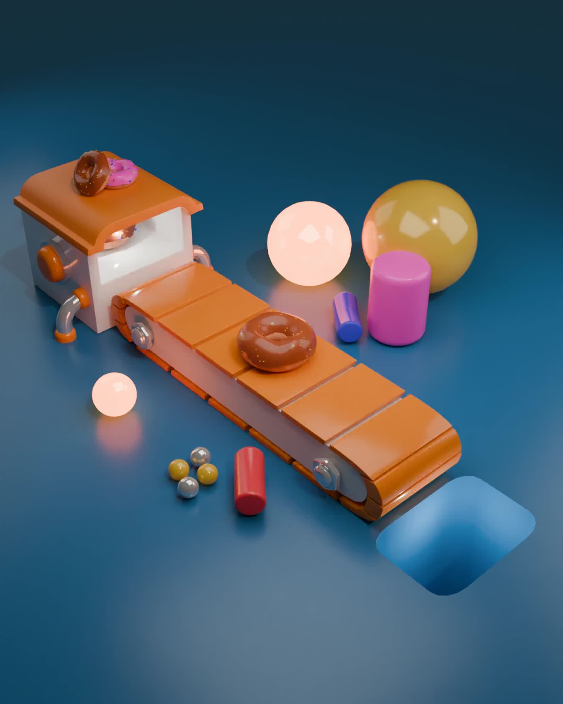 ArtStation - Donut Machine Maker