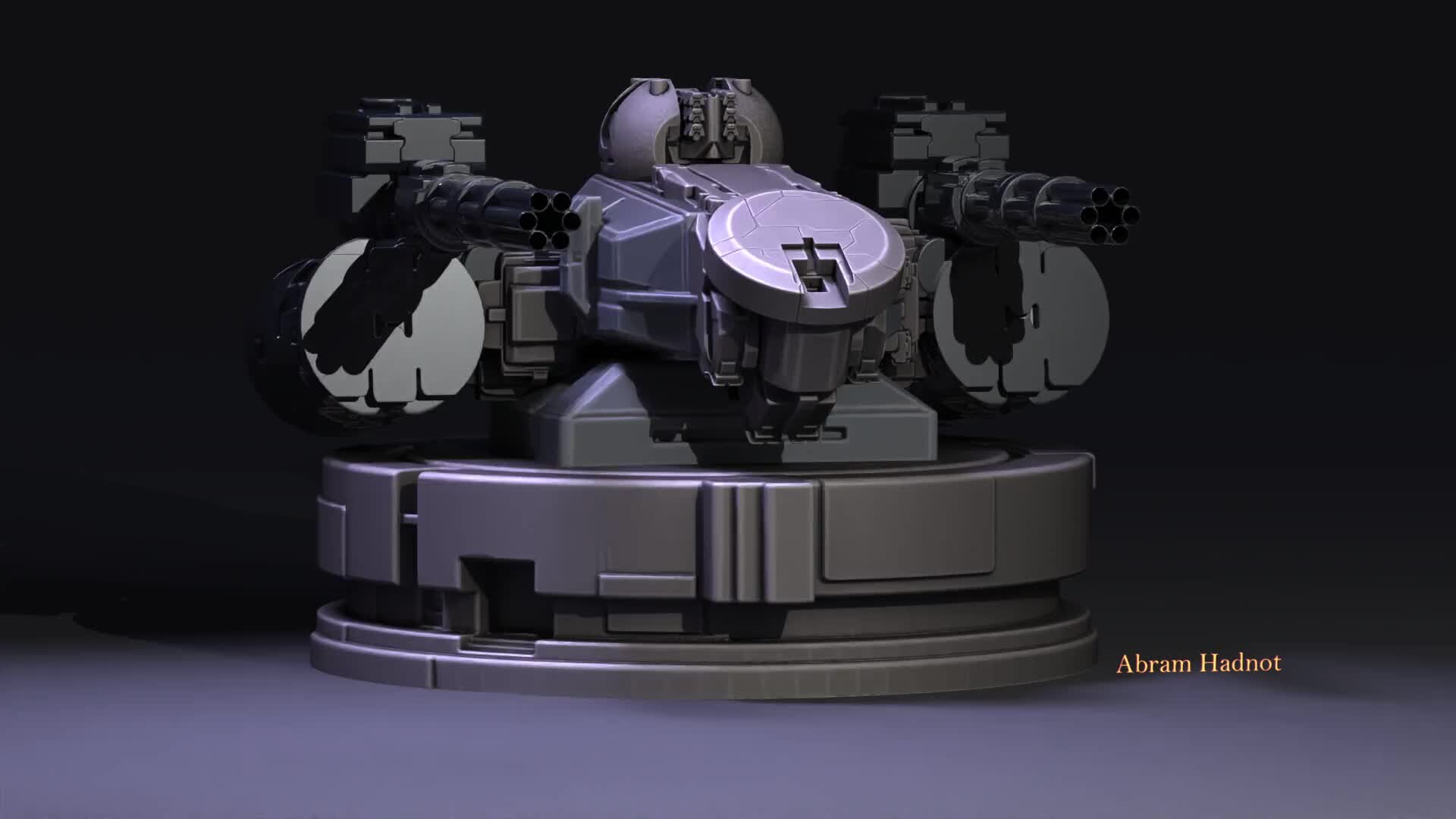 ArtStation - Turret 1 Sketch