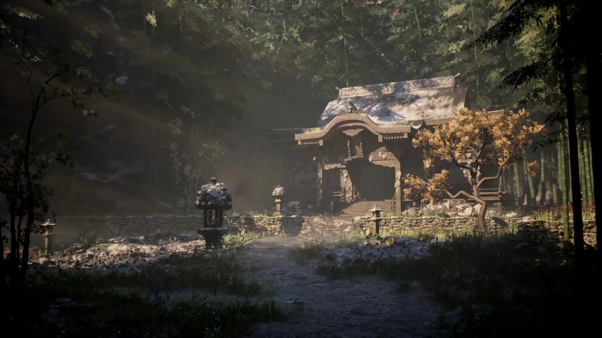 ArtStation - Sekiro Fan Art - Dilapidated Temple