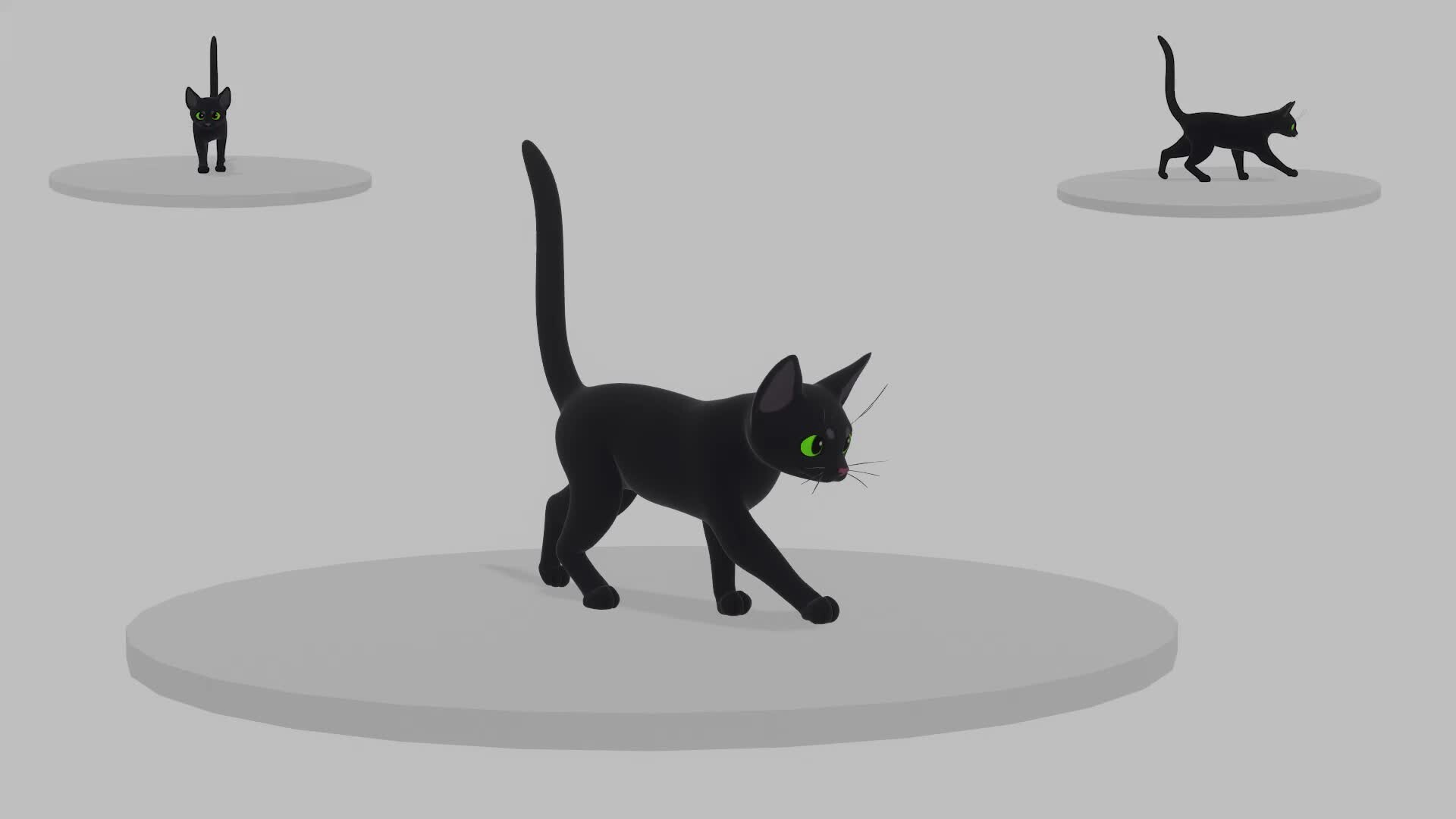 ArtStation - The walking cat