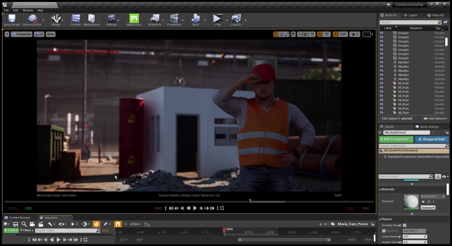 ArtStation - Construction Site | Studies