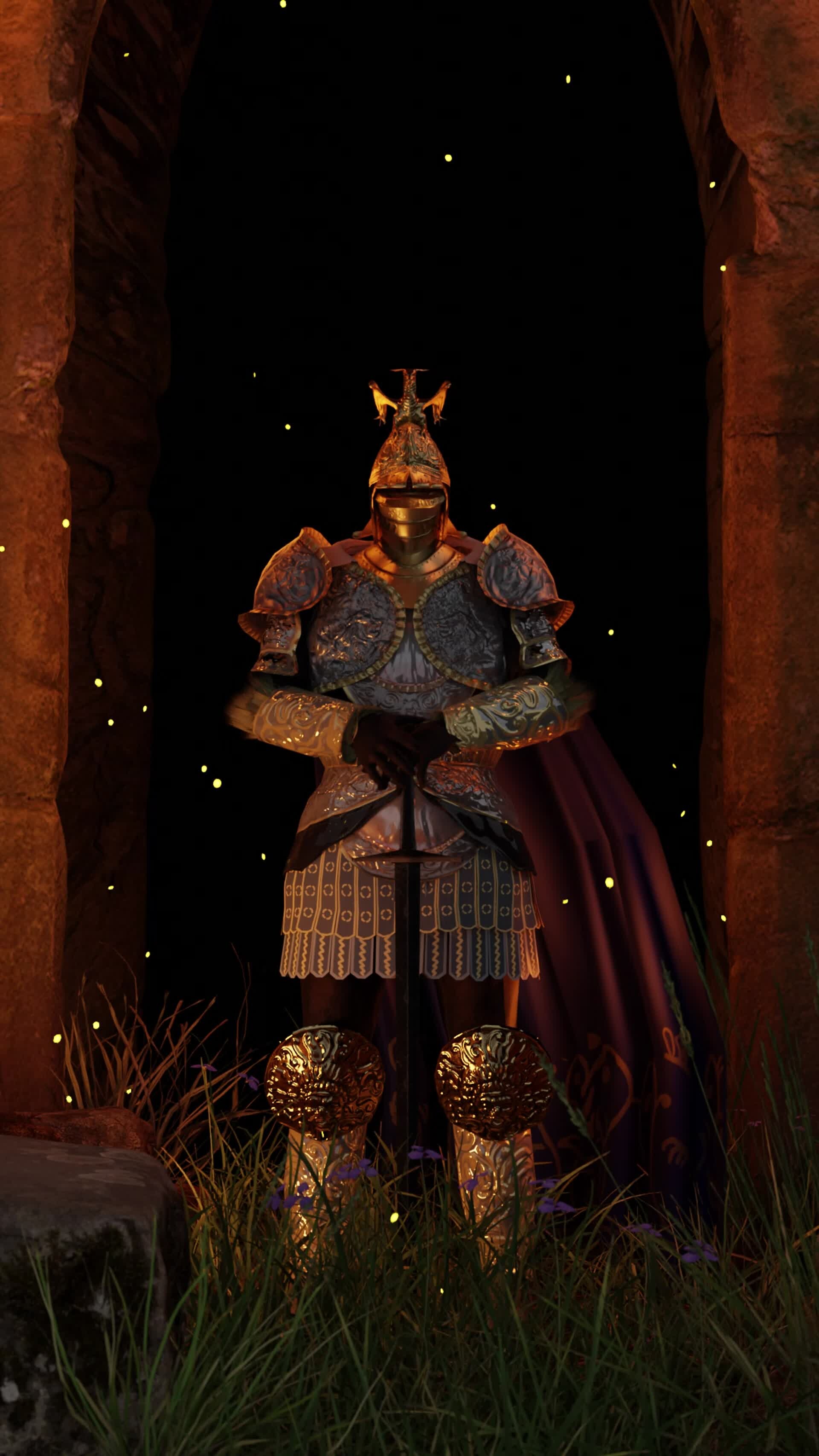 ArtStation - Elden Ring armor set