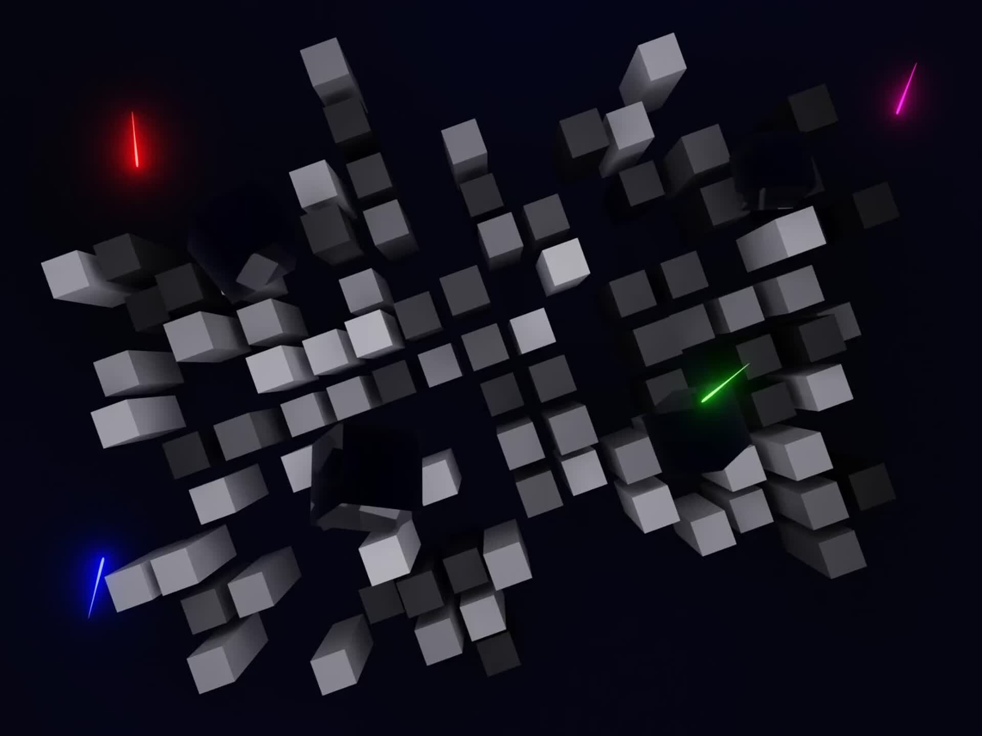 ArtStation - PS2 Startup Screen - Blender