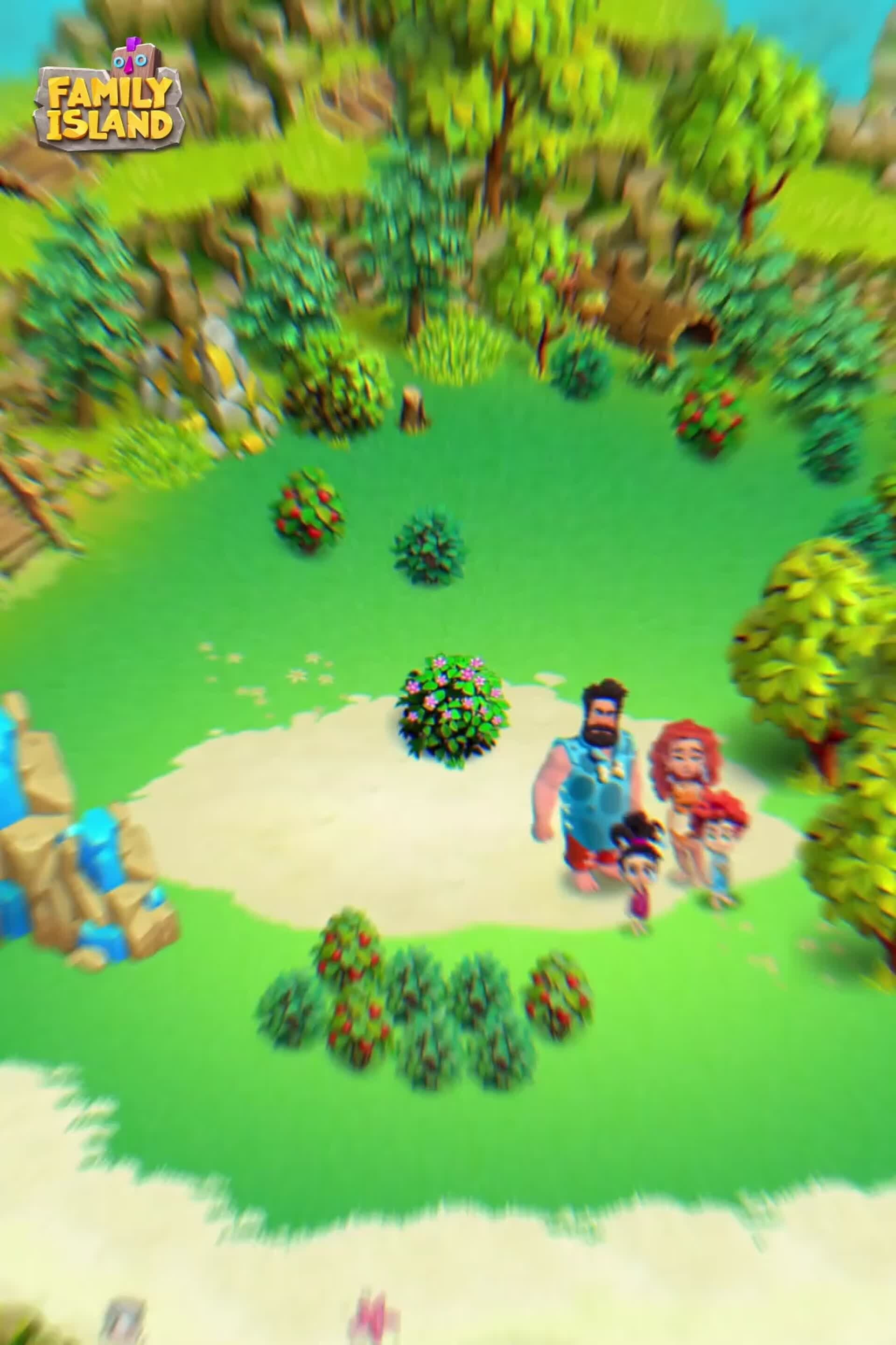 ArtStation - gameplay animation for the game family island