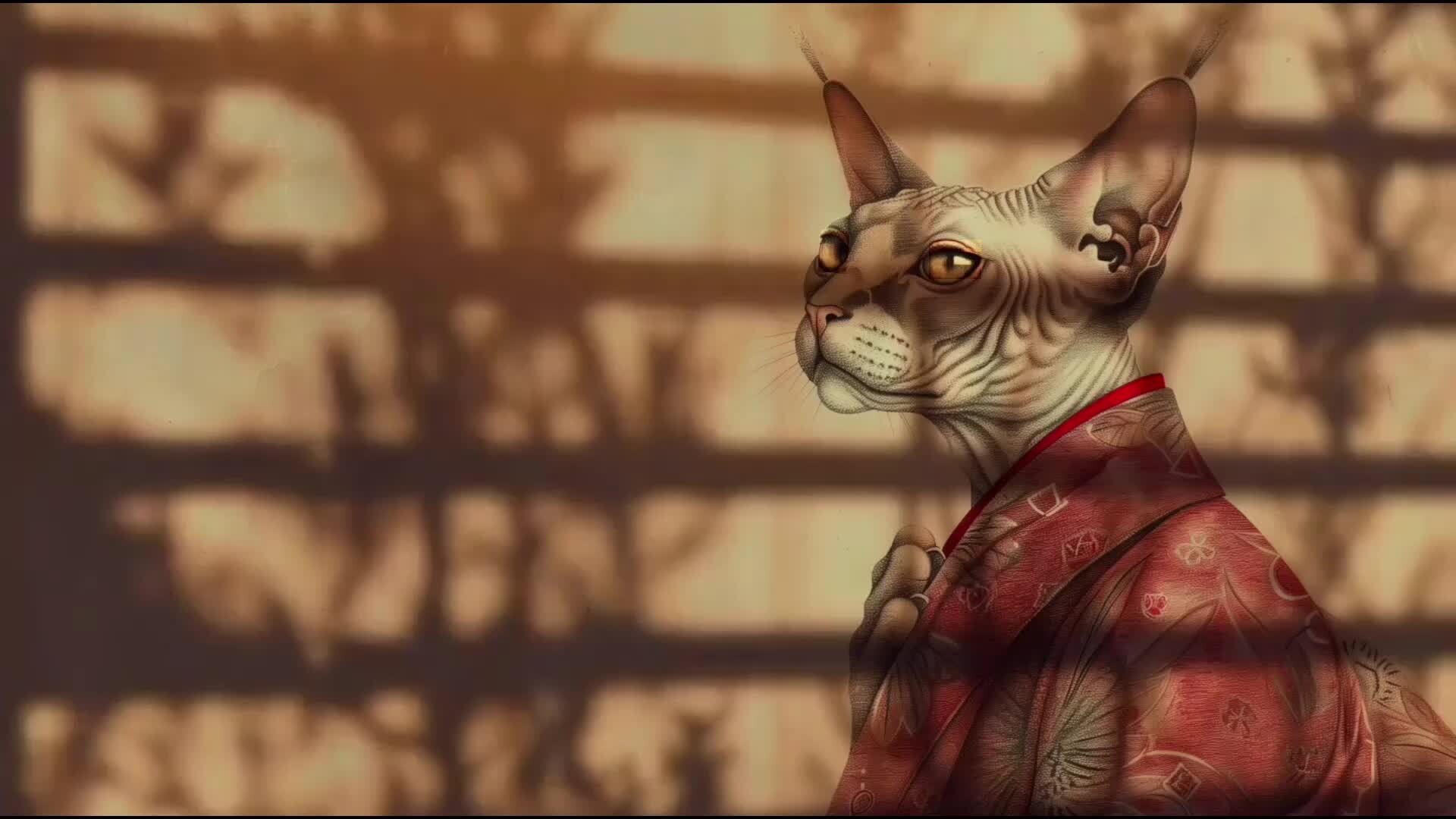 ArtStation - Dramatic Cat