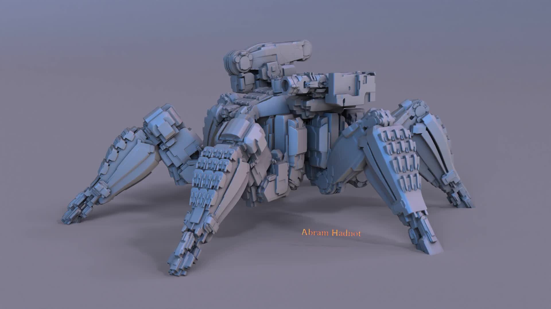 ArtStation - Strider Mech