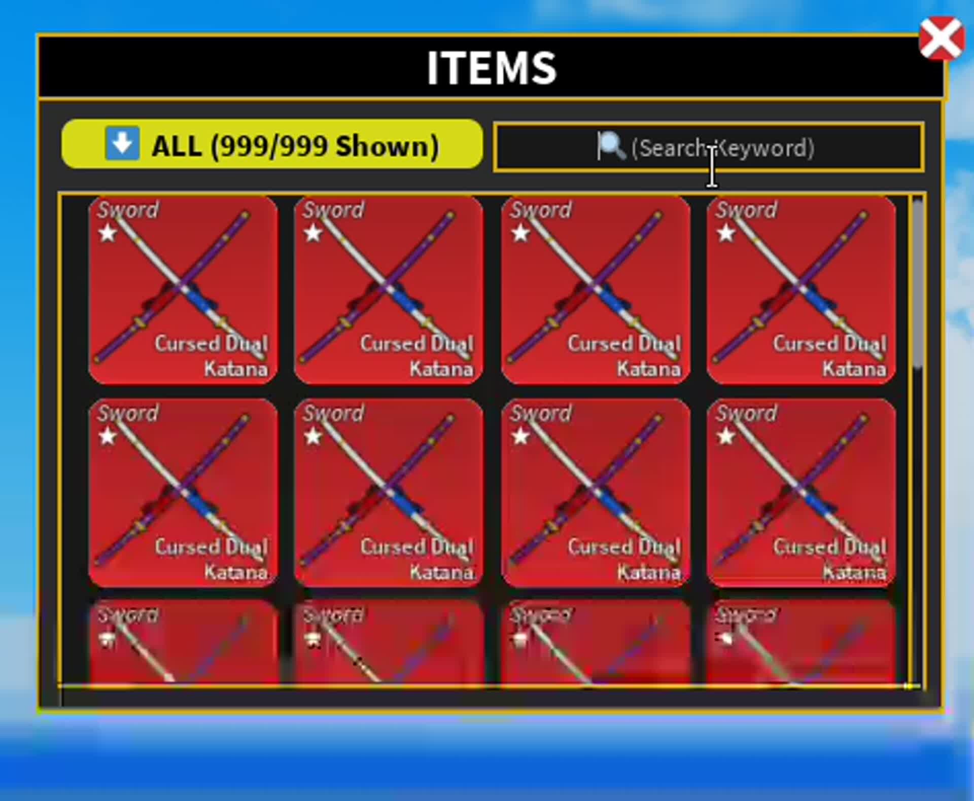 ArtStation - Replicated Blox Fruits UI (By Me)