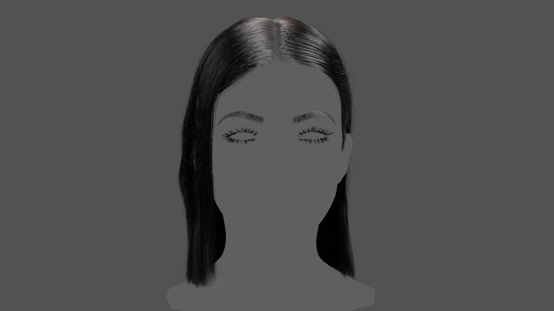 ArtStation - Lu slick hair