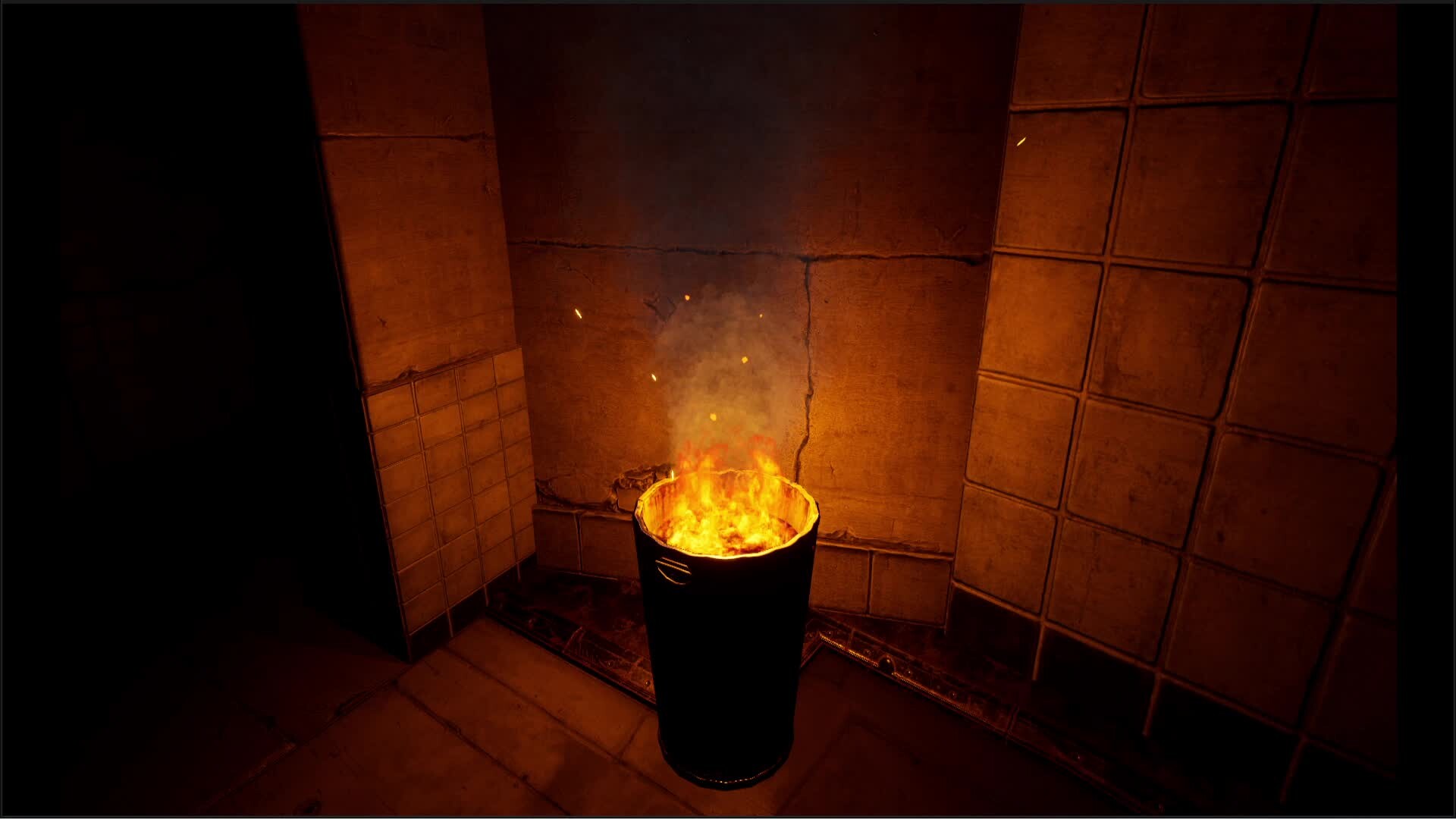 ArtStation - Barrel Fire VFX