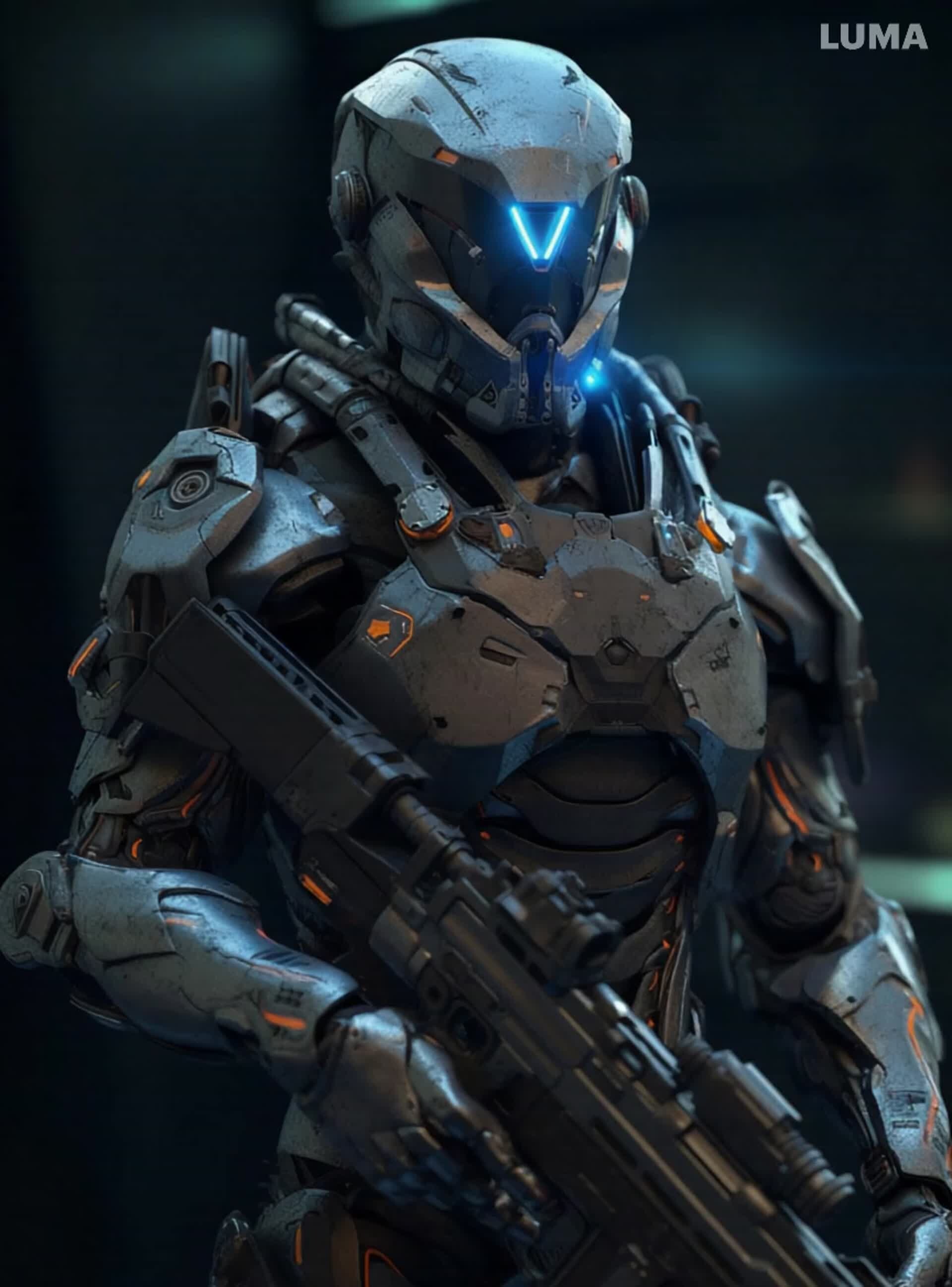 ArtStation - Sci-Fi Soldier-Video