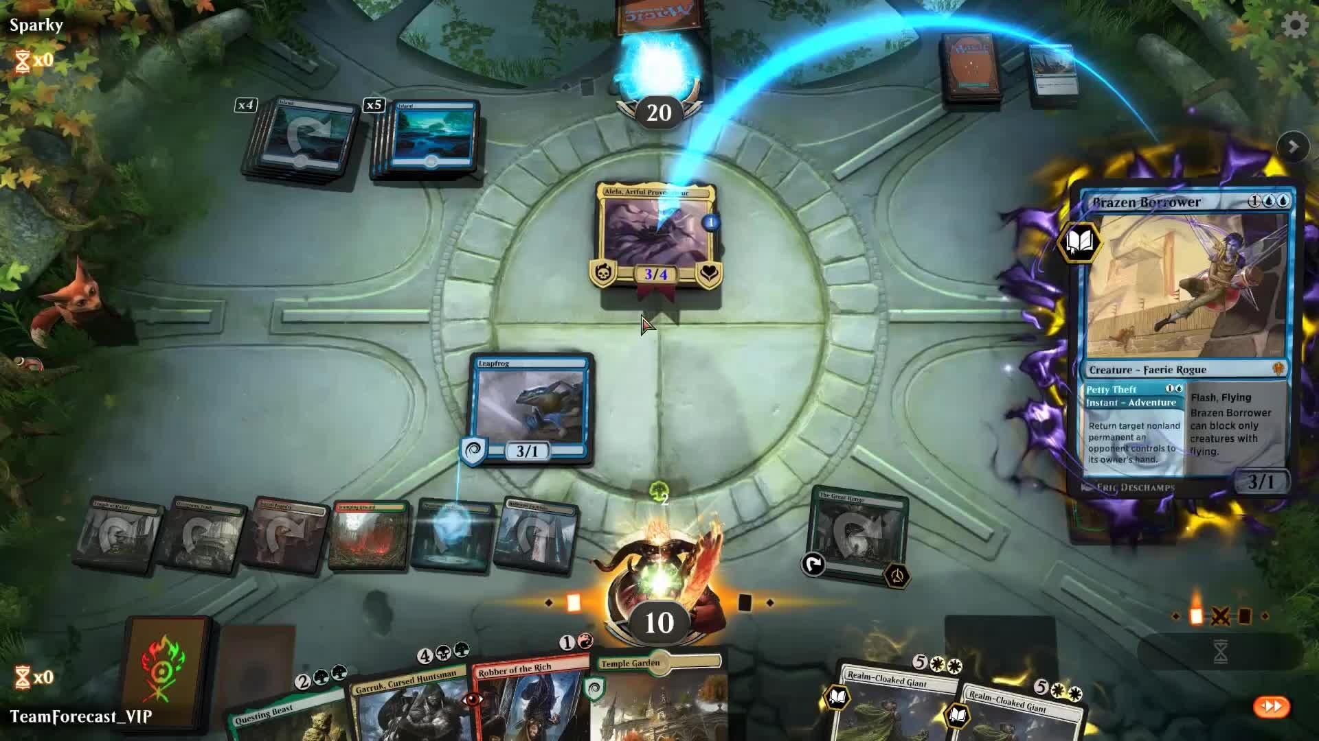 ArtStation - Magic The Gathering Arena - Fairy Splash